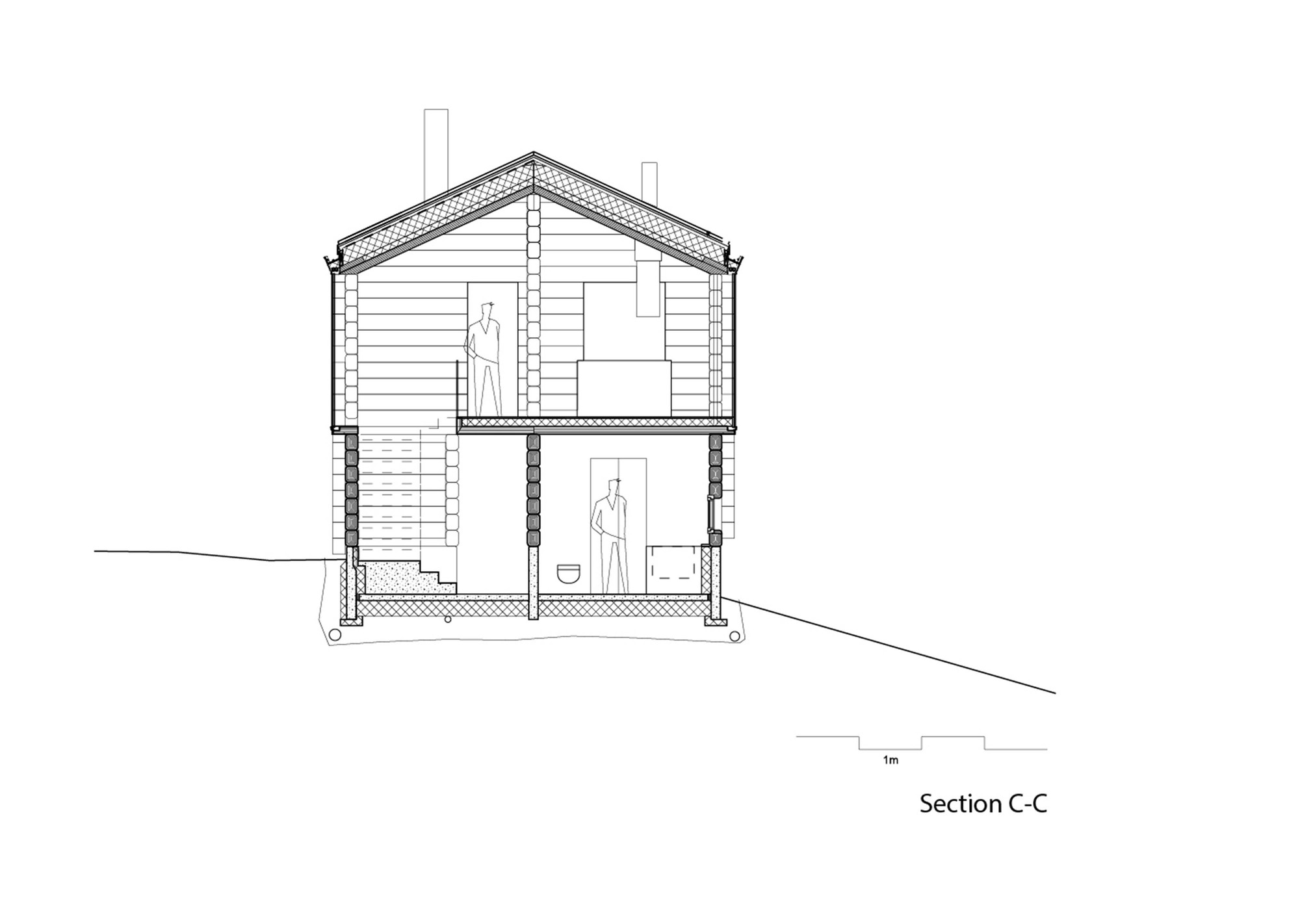 Gallery of Log House / JVA - 28