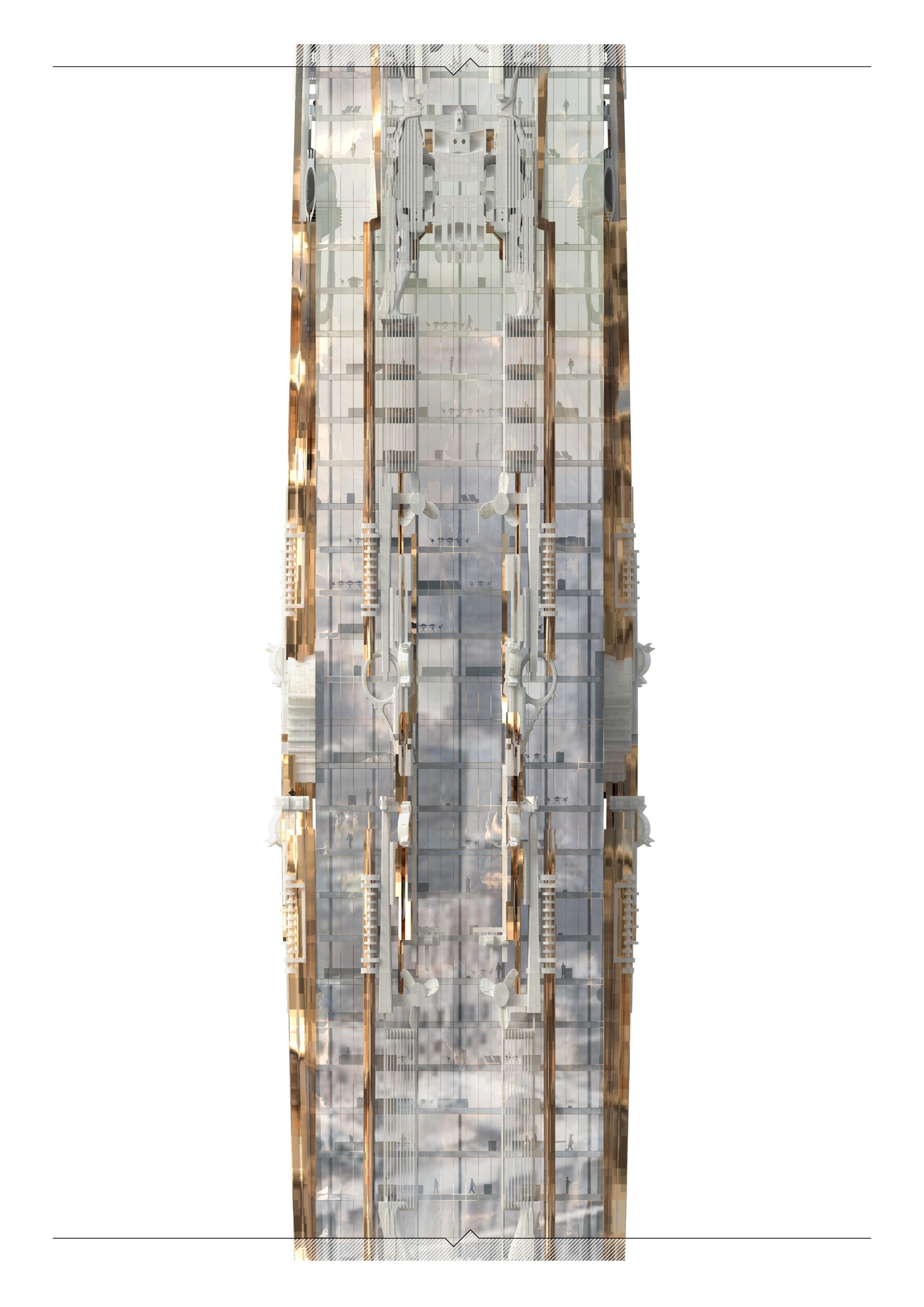 Gallery of Mark Foster Gage's Manhattan Skyscraper Takes Gothic ...