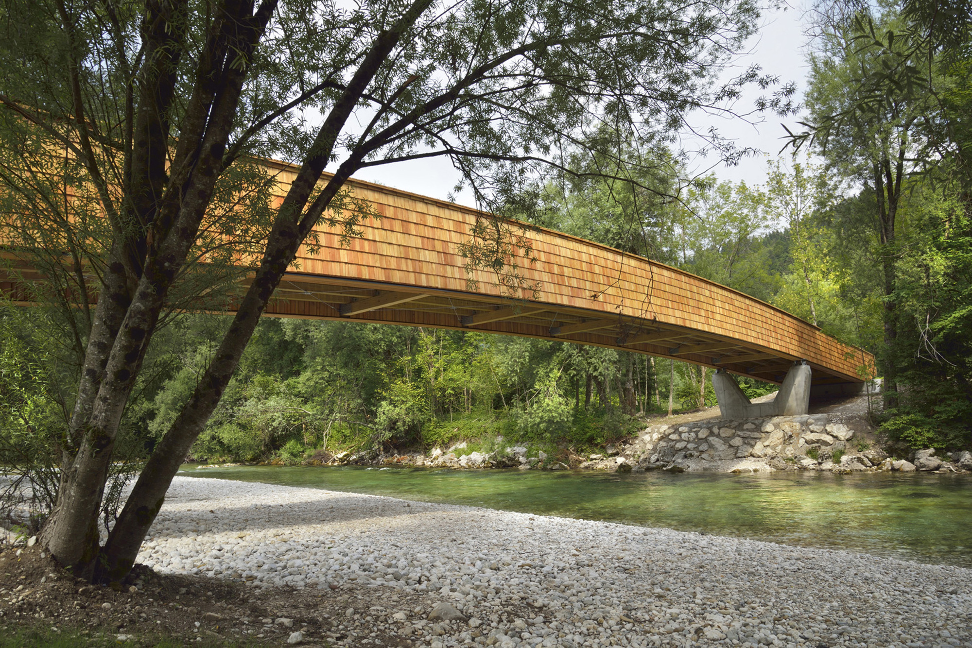 Galeria de Ponte para bicicletas sobre o Rio Sava / dans arhitekti - 12