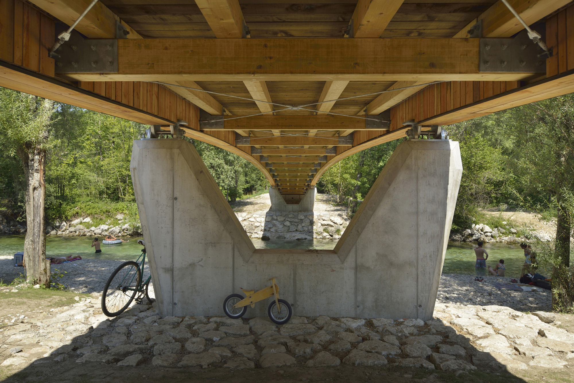 Gallery of Bicycle Bridge Across the Sava River / dans arhitekti - 7