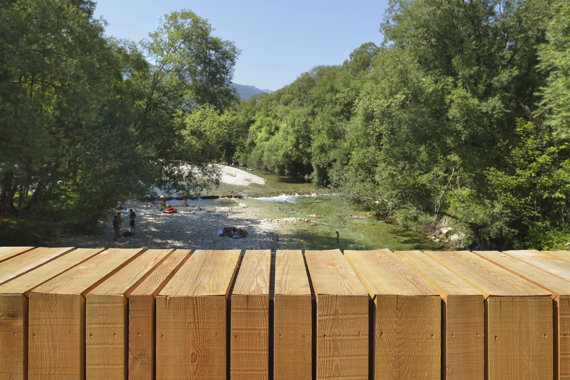 Galeria de Ponte para bicicletas sobre o Rio Sava / dans arhitekti - 11