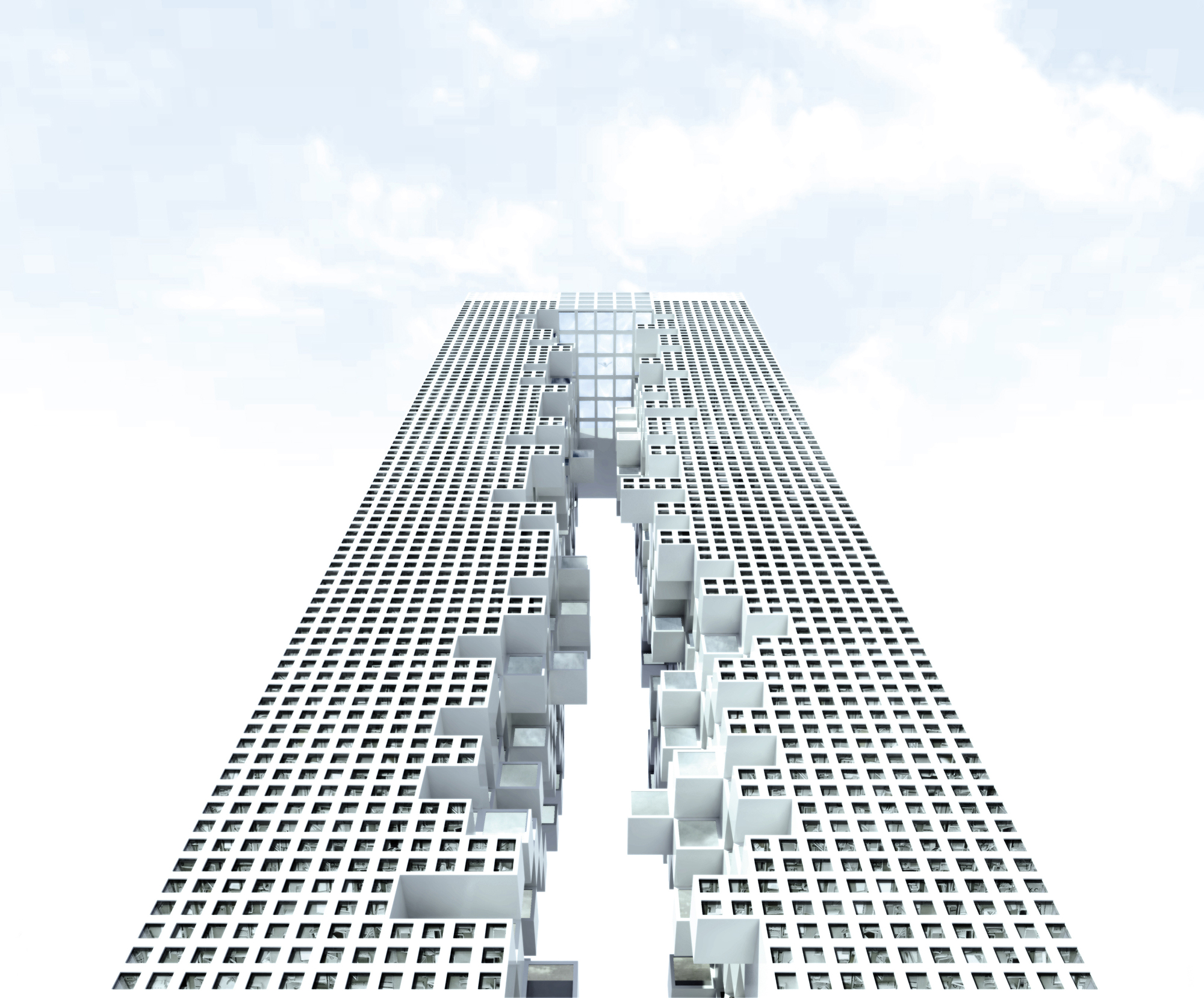 Gallery of Tommaso Bernabò Silorata’s “Skyframe” Wins Super Skyscrapers ...