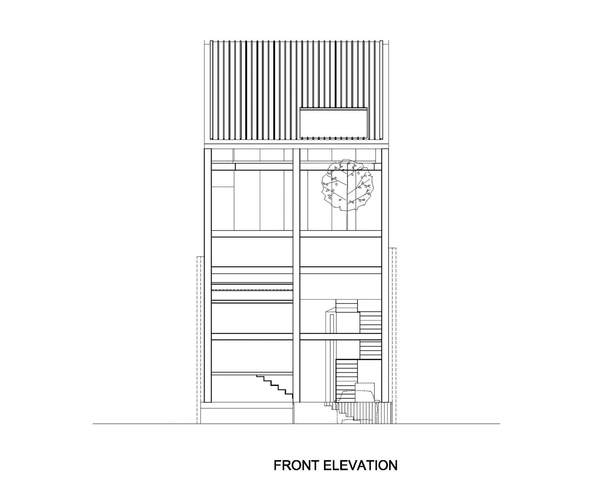 Gallery of Slanted House / Budi Pradono Architects - 19