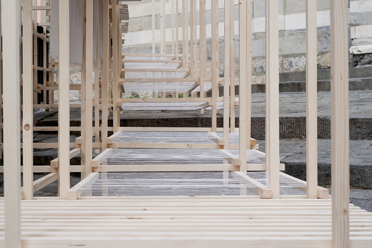 Gallery of Experimental Structure of Bent Wood Takes Shape in Genoa - 25