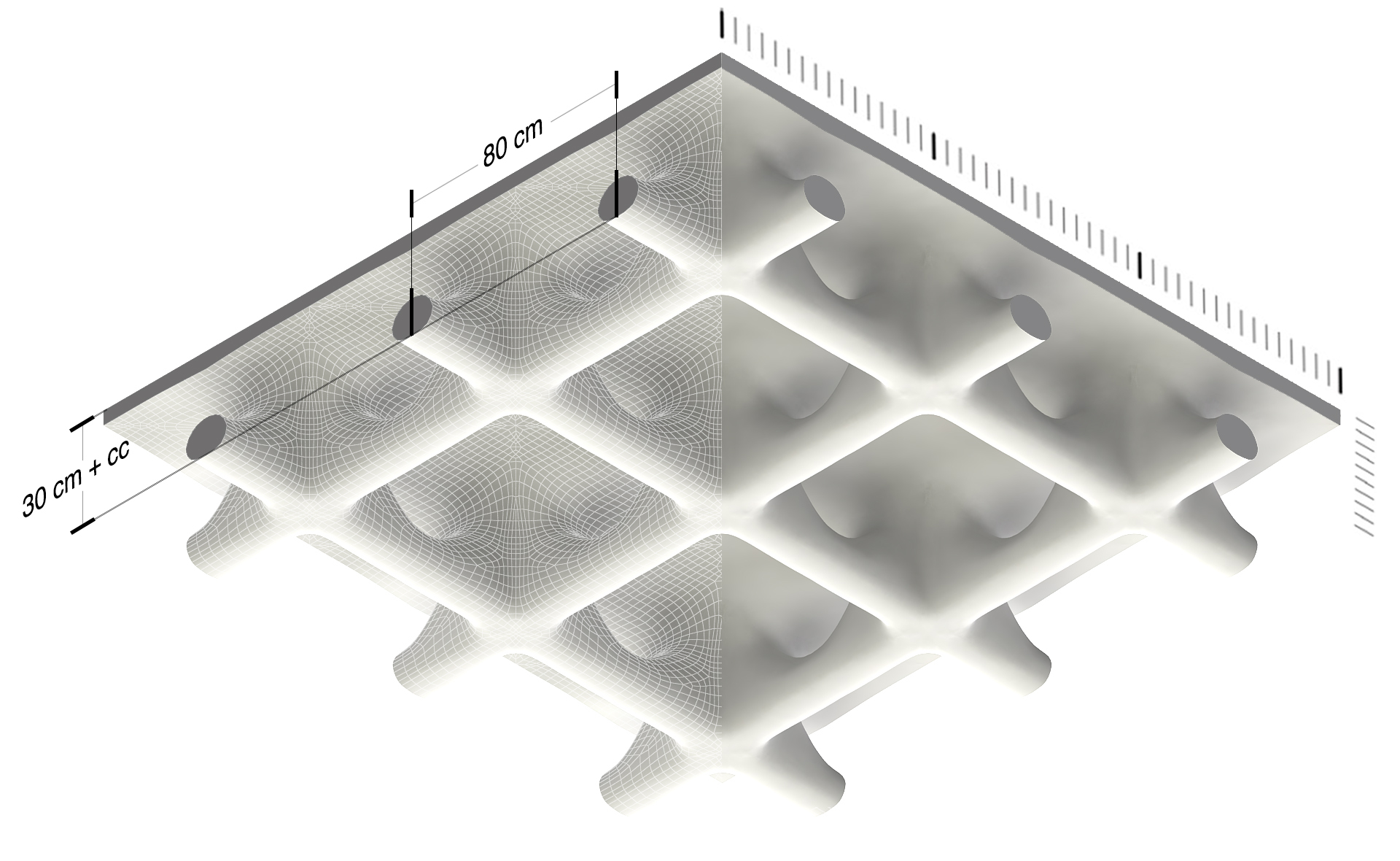 Galería de Este innovador sistema de losa usa 55% menos de concreto que ...