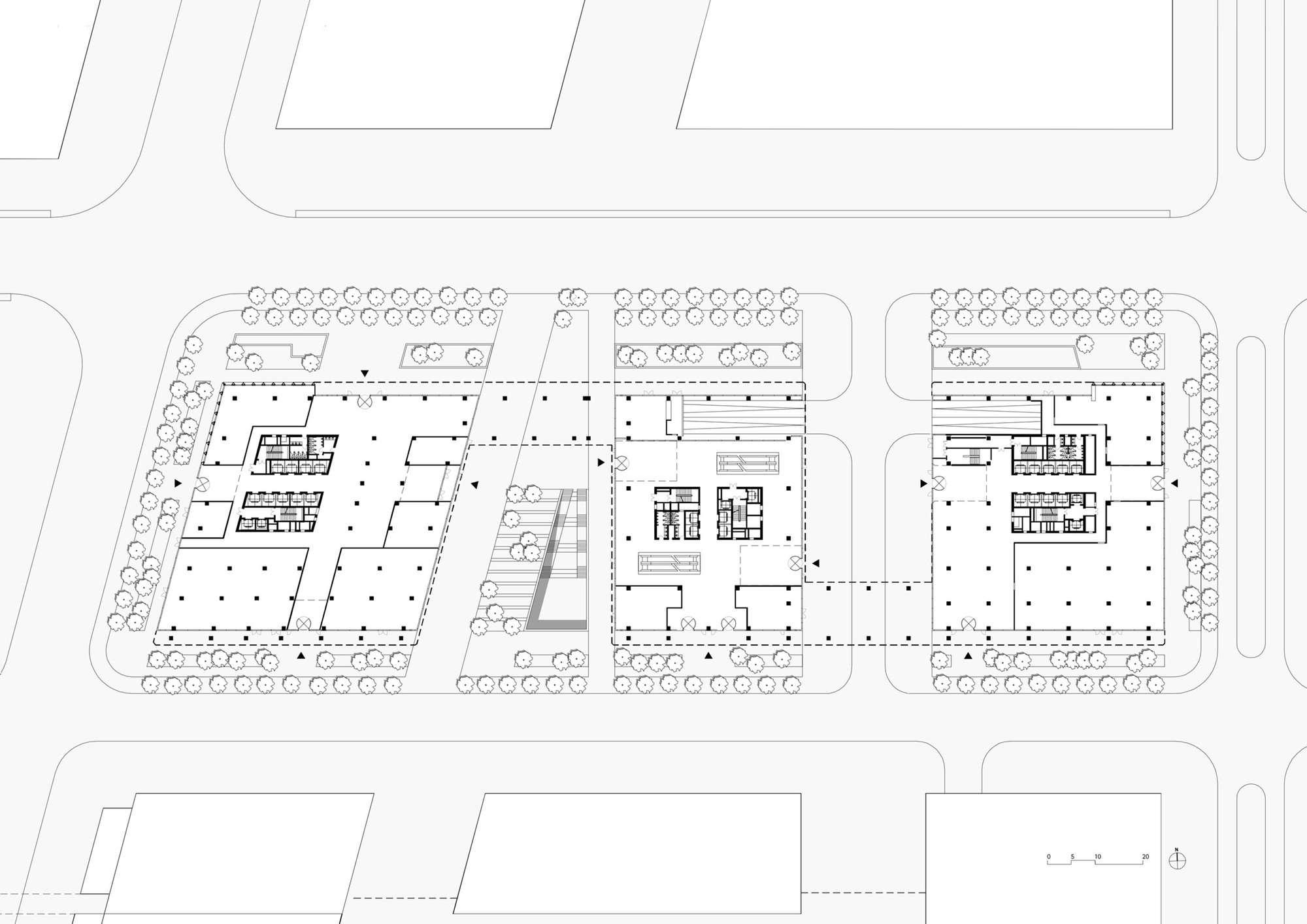 Gallery of Shenzhen Software Industry Base / gmp Architects - 9