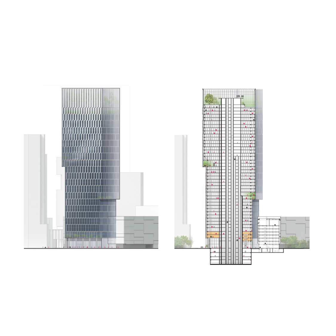 Galería de HENN gana concurso para diseñar la Torre Kingdee en China - 10