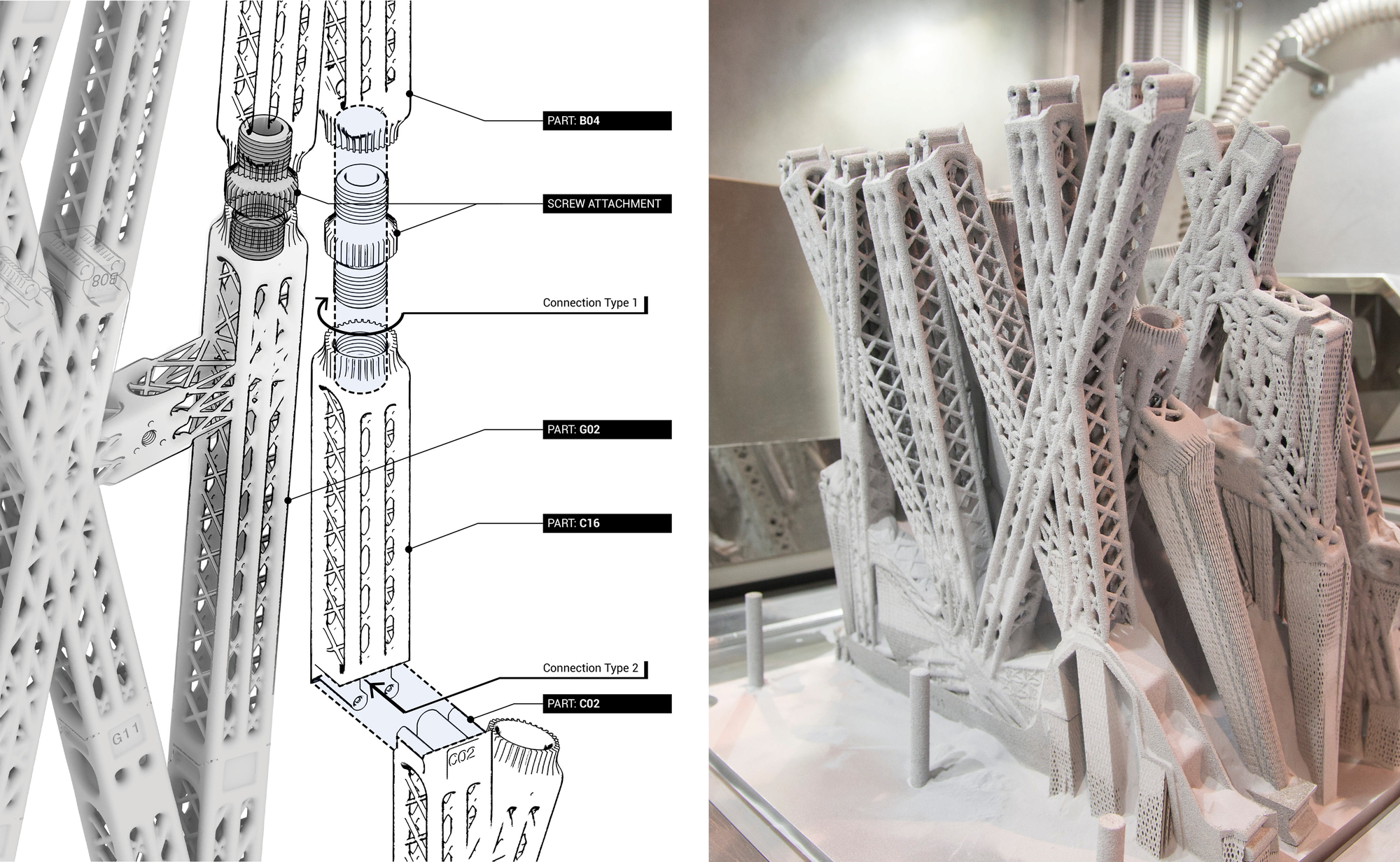 Gallery of The Living's 3D Printed Airplane Partition is Designed to ...