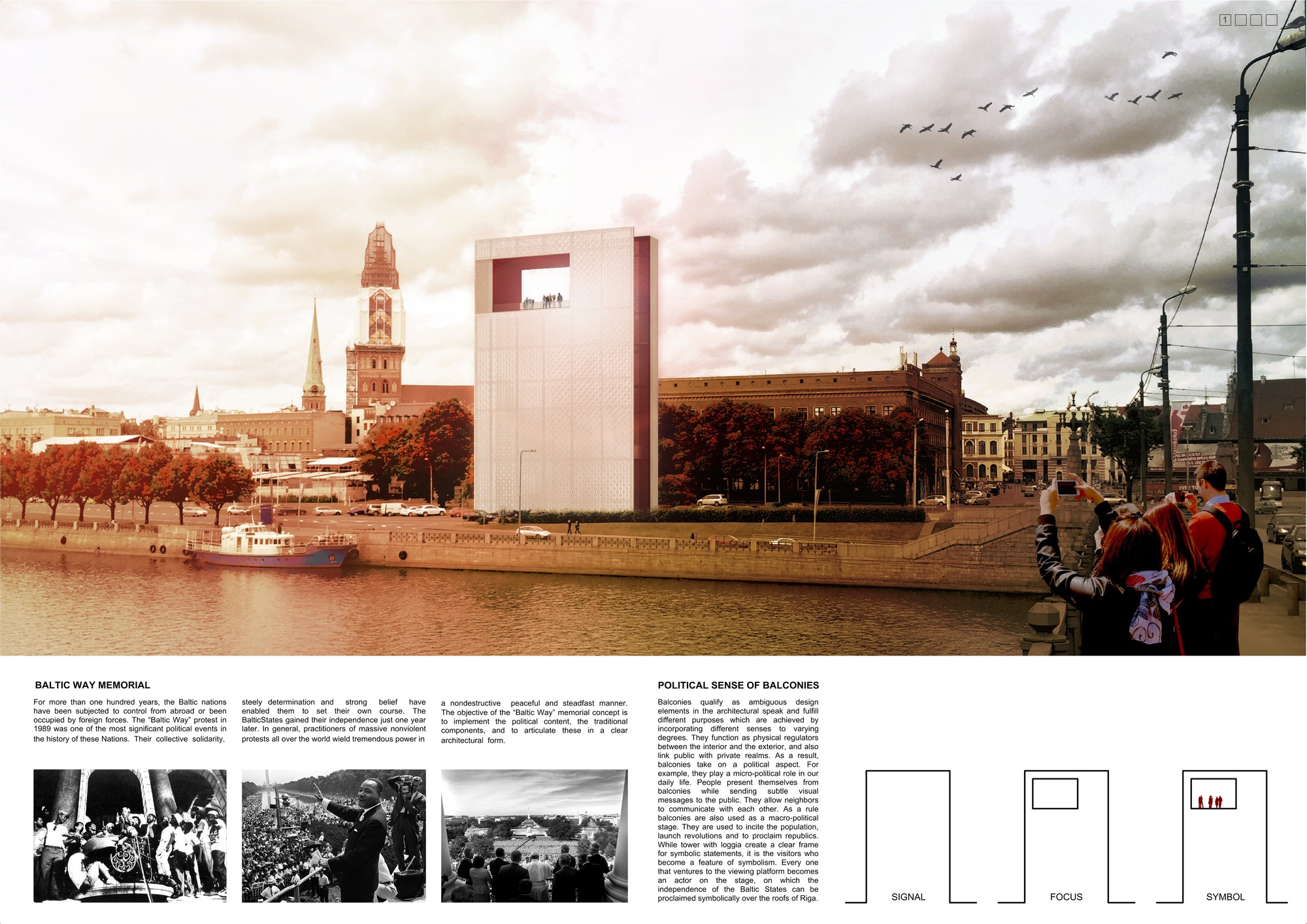 Gallery of Winner Announced in Baltic Way Memorial Competition - 6