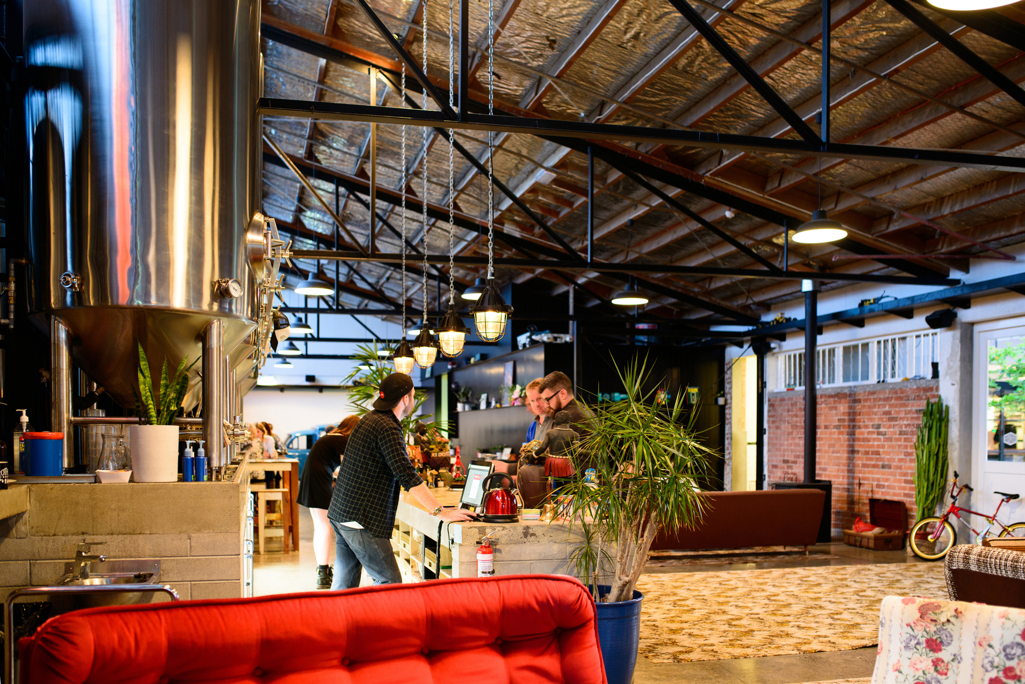 Gallery of Brothers Brewery + Juke Joint BBQ / MA Studio - 3