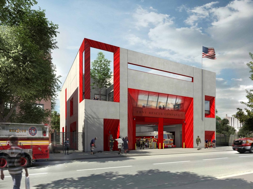 Gallery of Studio Gang Designs Brooklyn Training Facility for New York ...