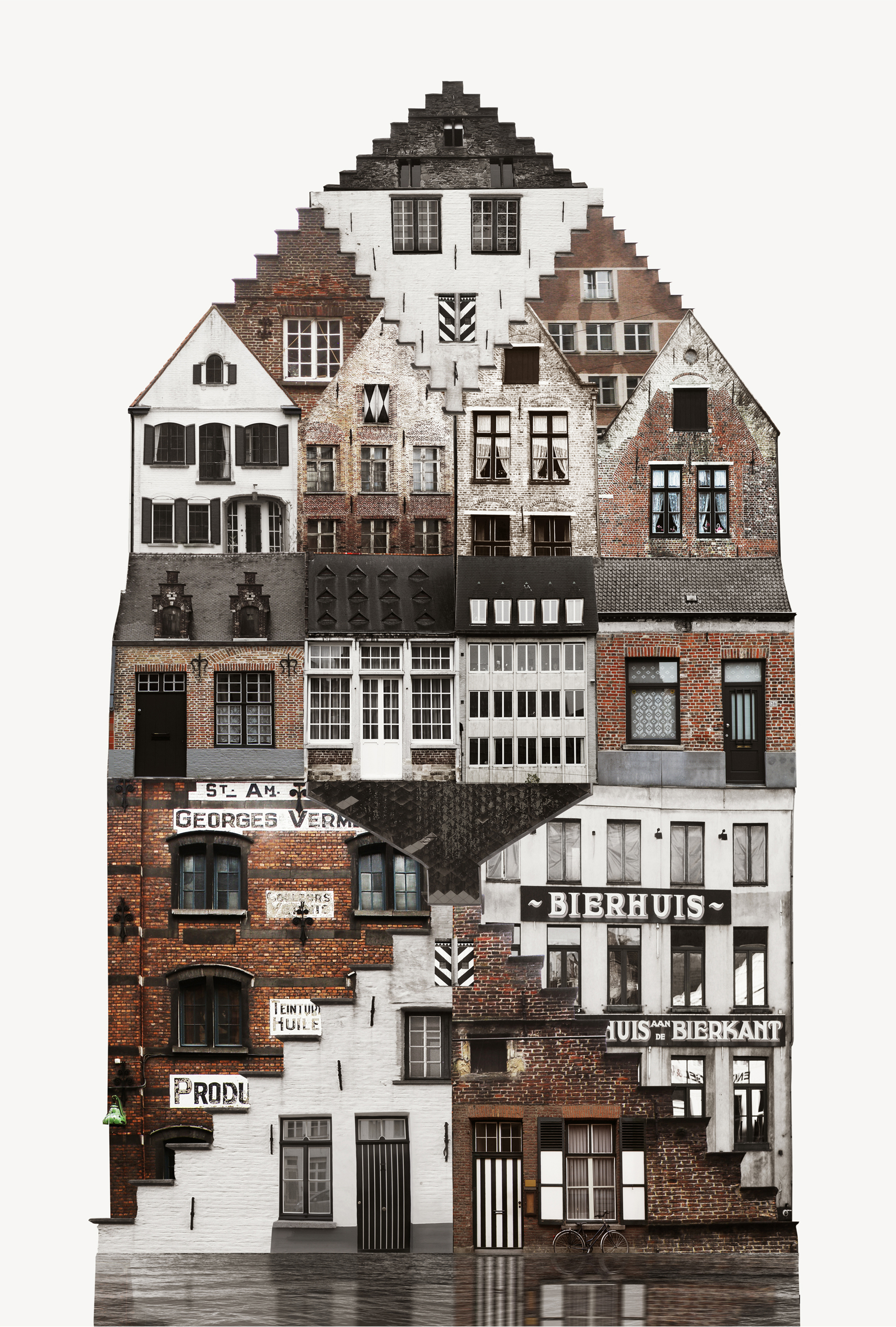 Gallery of The Spirit of Cities Captured in Collage - 14