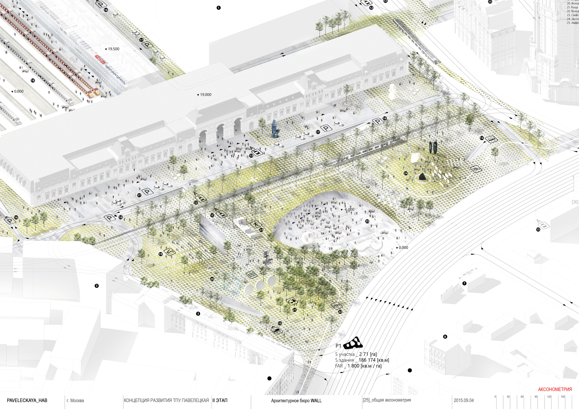 Gallery of WALL Designs New Paveletskaya Transit Hub for Moscow - 25