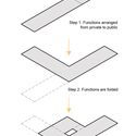 The Folded Apartment / More Design Office | ArchDaily