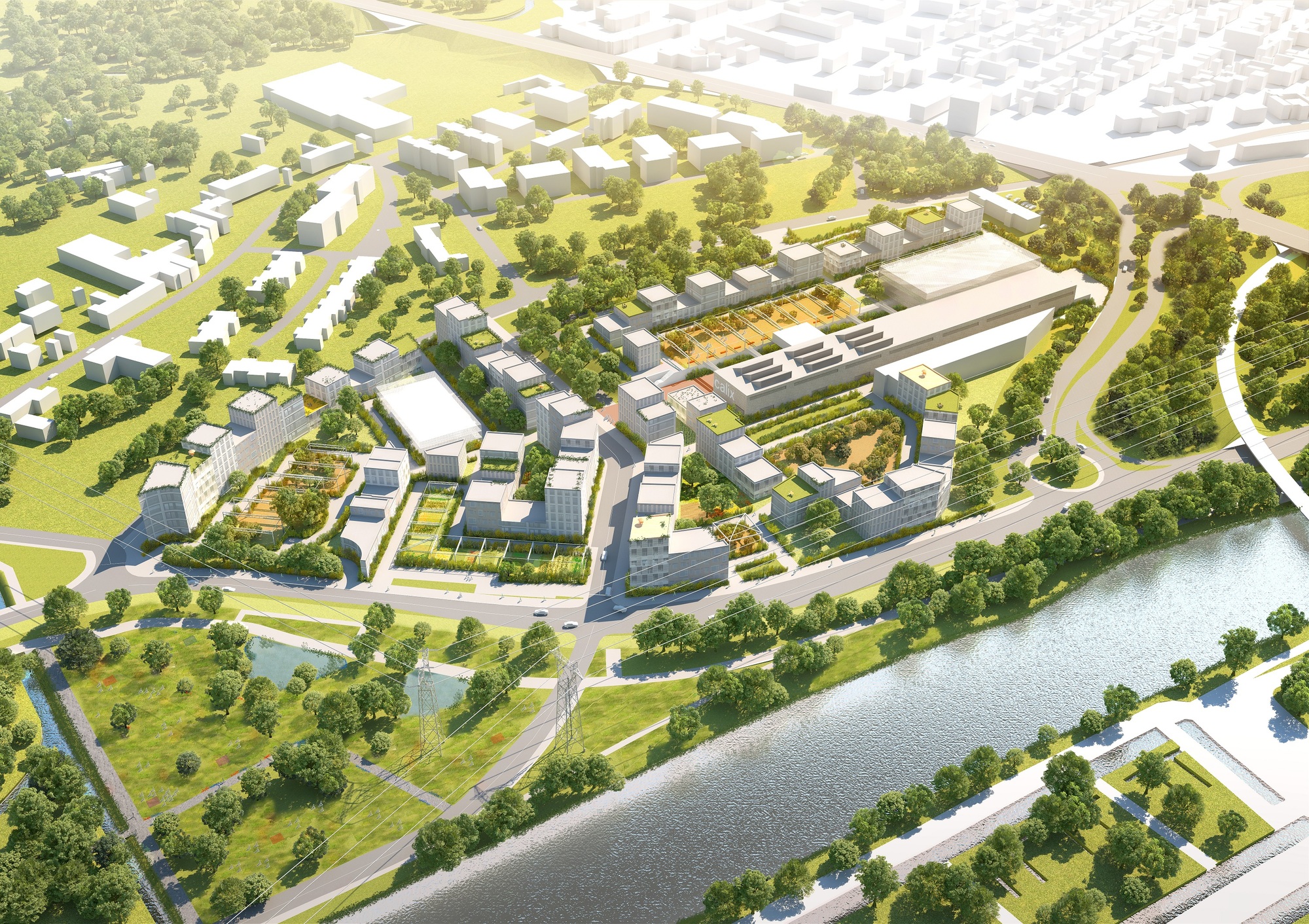 Gallery of MVRDV Releases New Images of 600 Hectare "La Grande Mosaïque ...