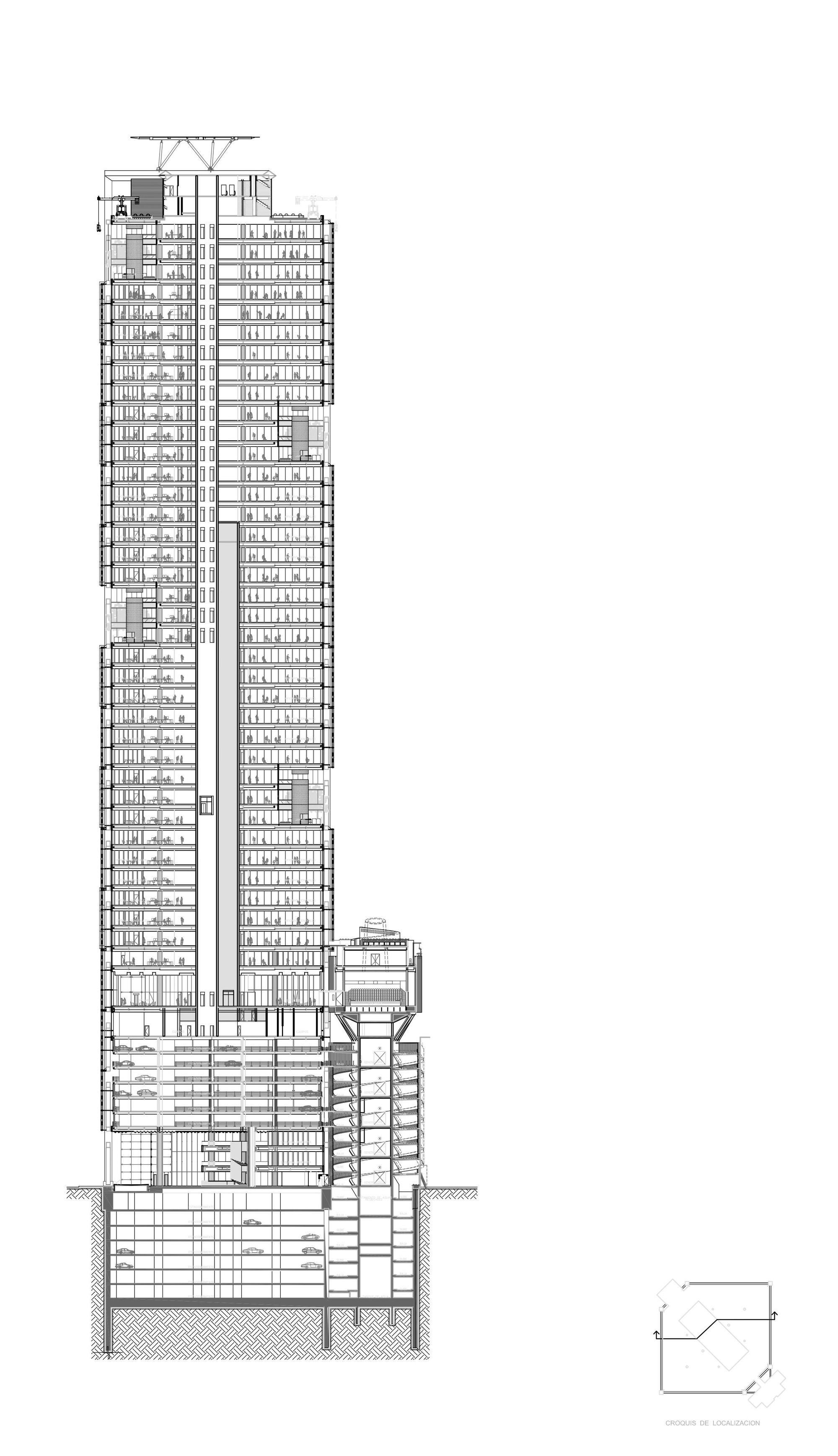 Galería de Torre BBVA Bancomer / Rogers Stirk Harbour + Partners + LEGORRETA - 26