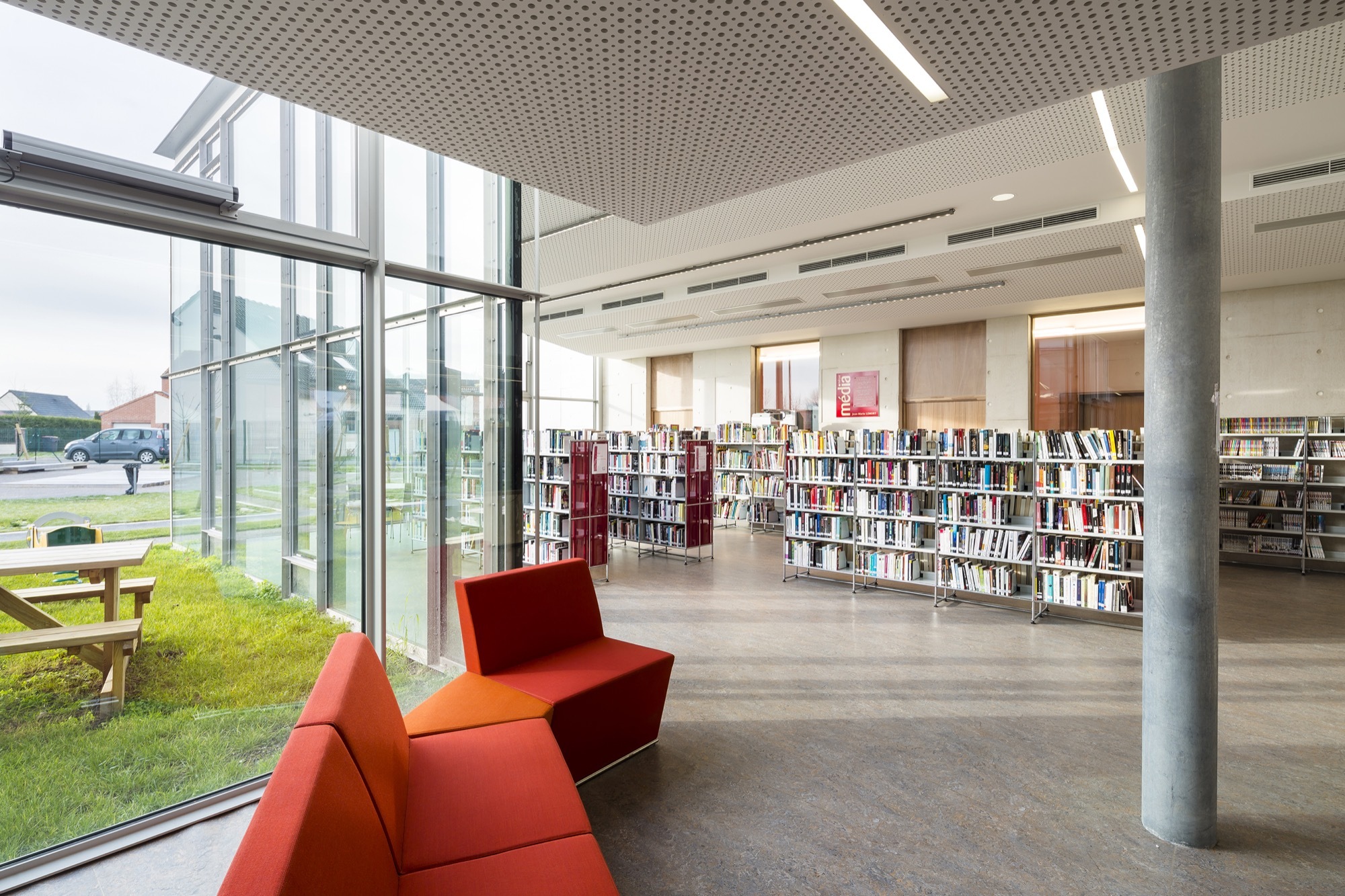 Gallery of Public Library in Estaminet / Richard + Schoeller ...