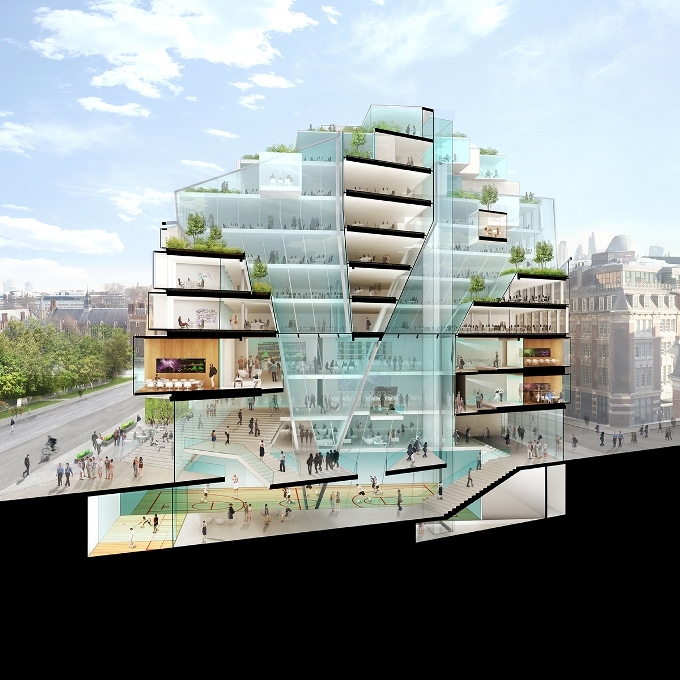 LSE Reveals 6 Schemes for its Paul Marshall Building | ArchDaily