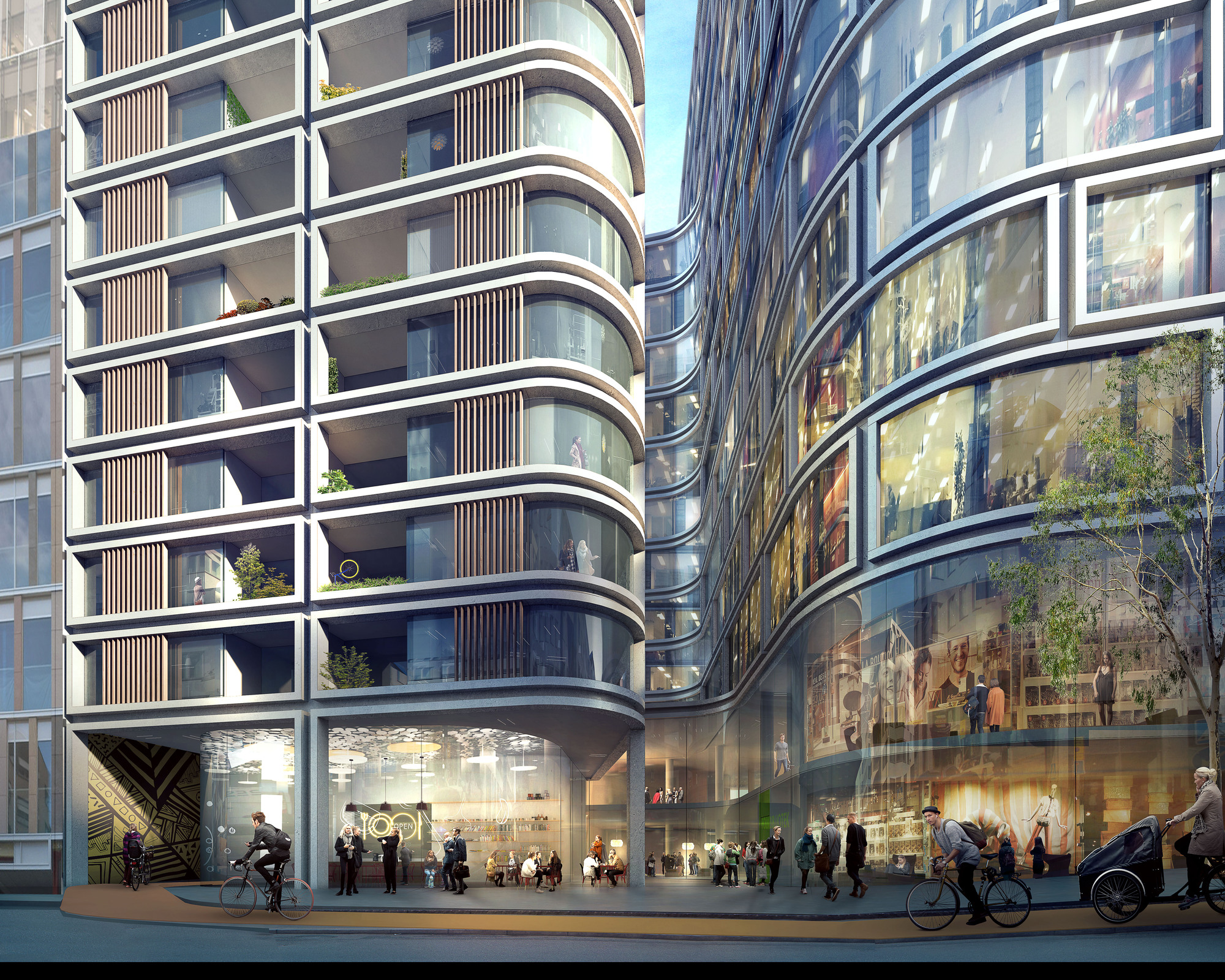 Gallery of schmidt hammer lassen Designs Mixed-Use Development in ...