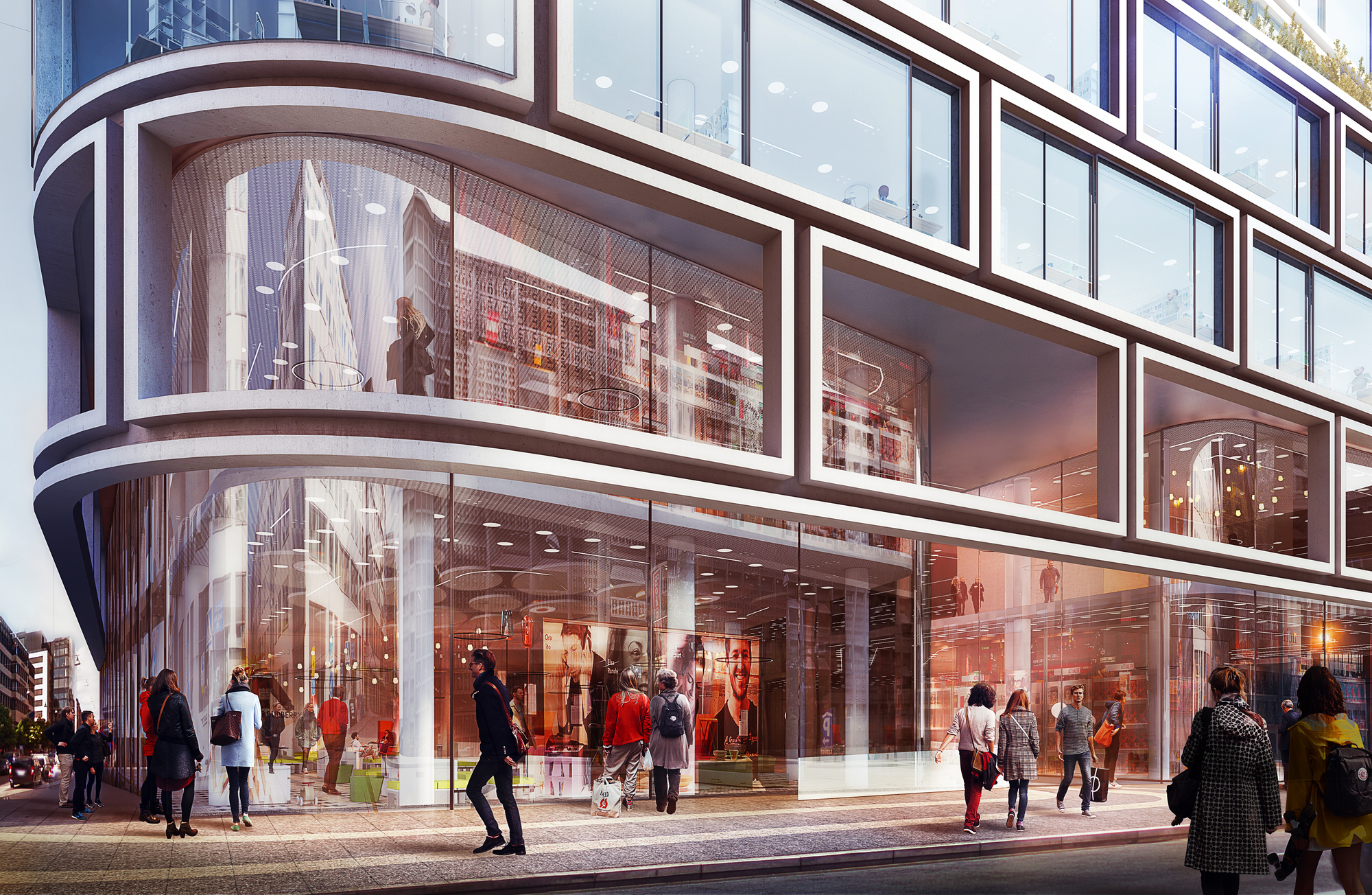 Gallery of schmidt hammer lassen Designs Mixed-Use Development in ...