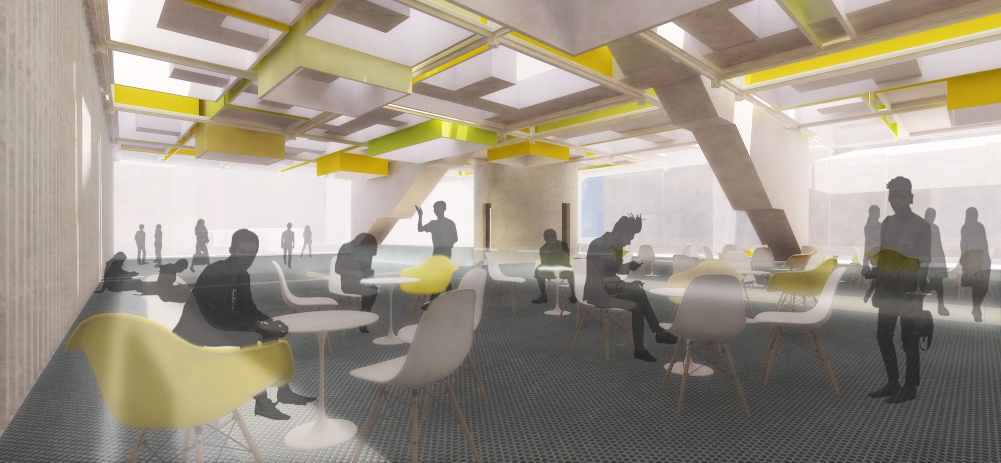 Gallery of Tokyo Pop Lab Honorable Mention Layers Boxes in a 3D ...