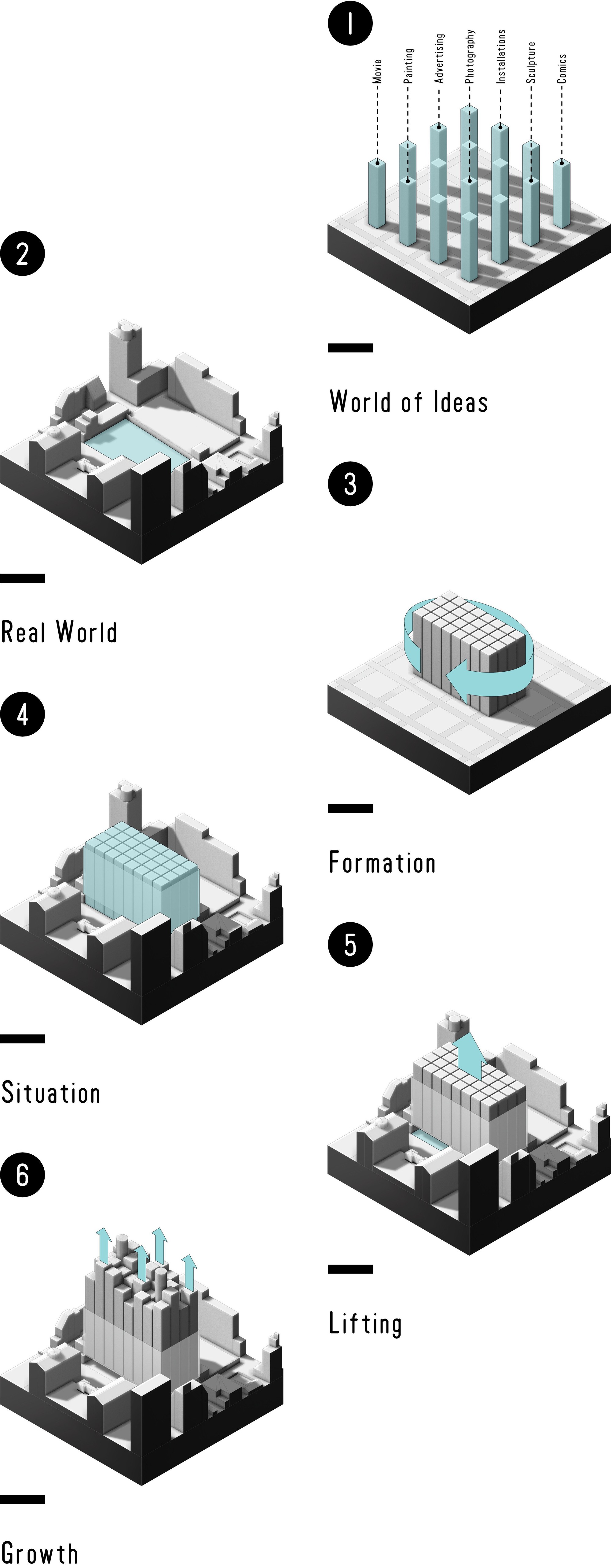 Gallery of Tokyo Pop Lab Honorable Mention Layers Boxes in a 3D ...
