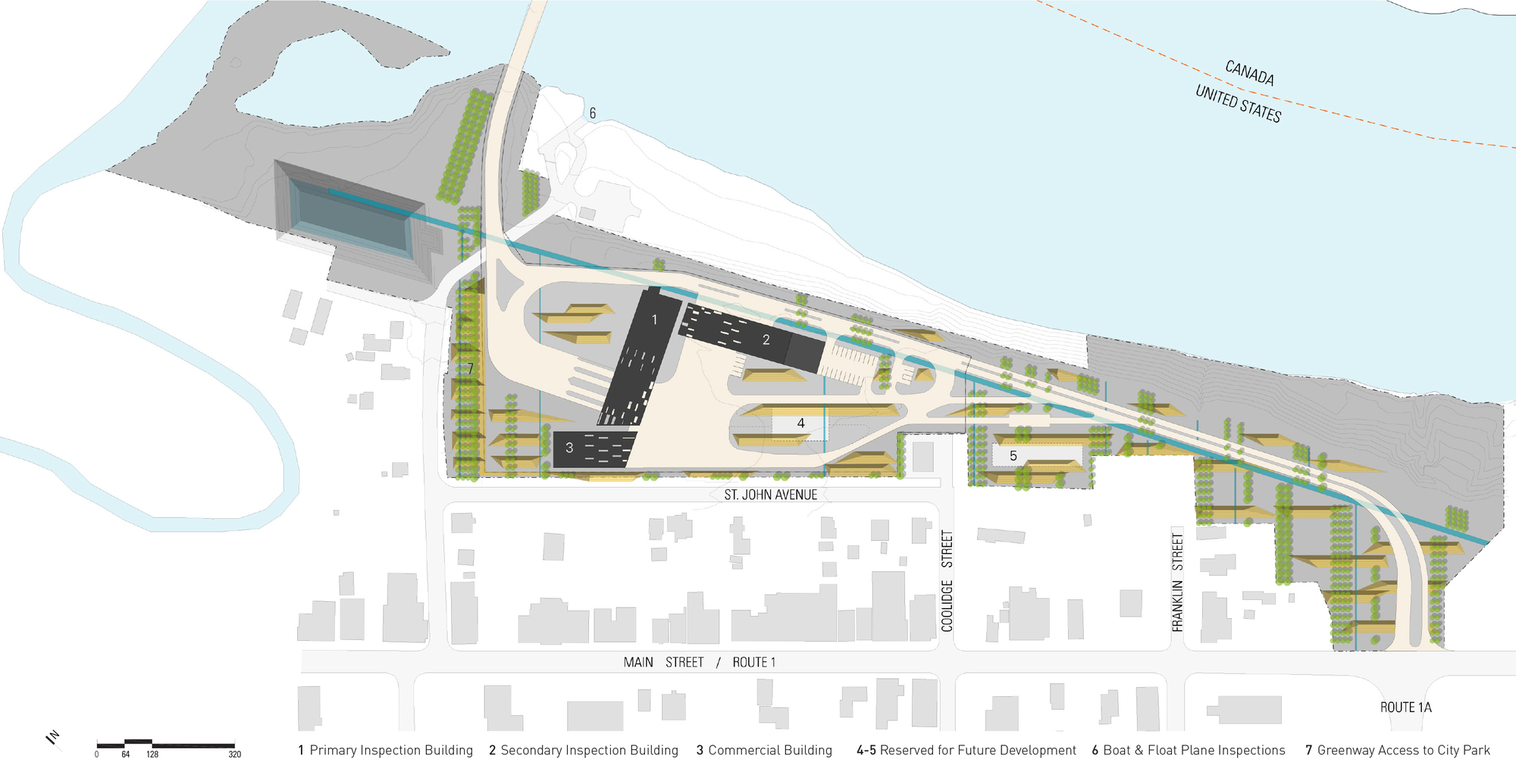 Galería de Puerto de entrada terrestre EEUU / Snow Kreilich Architects - 15