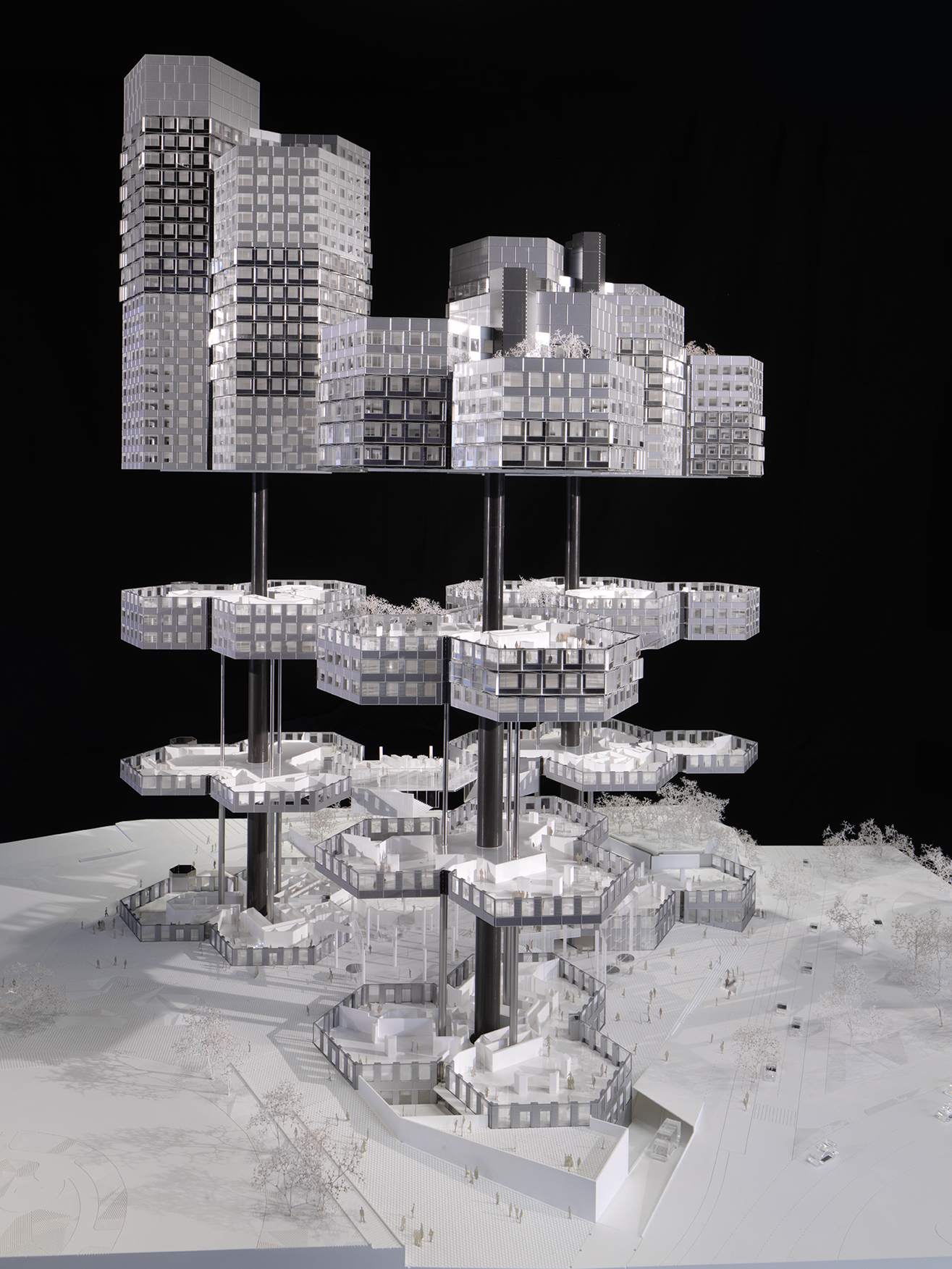 Gallery of The Pont de Sèrves Towers – Citylights Renovation ...