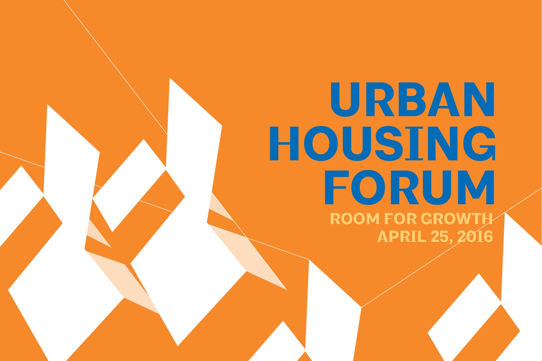 Urban Housing Forum: Room for Growth | ArchDaily