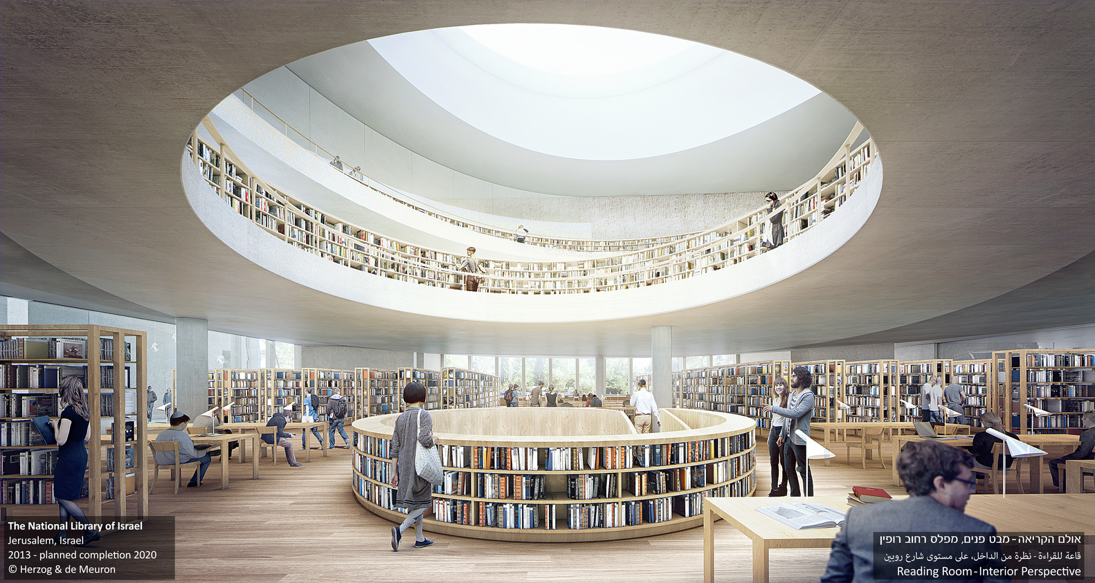 Gallery of Herzog & de Meuron Share New Images of the National Library ...