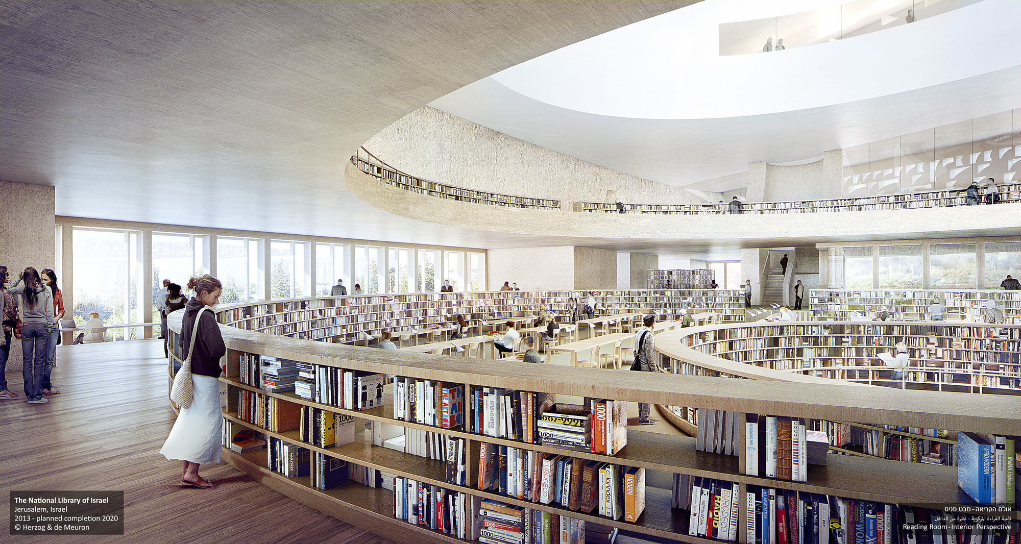 Gallery of Herzog & de Meuron Share New Images of the National Library ...