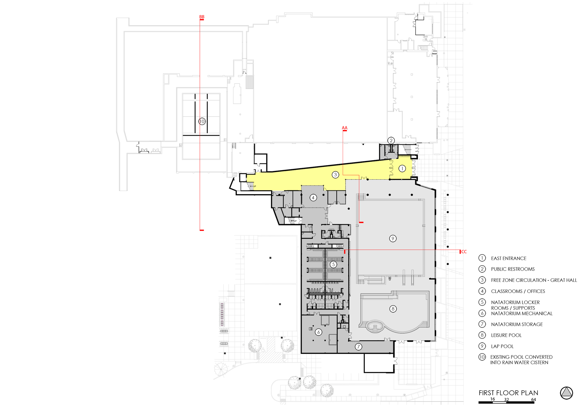 Gallery of Student Recreation Center Expansion and Renovation / RDG ...