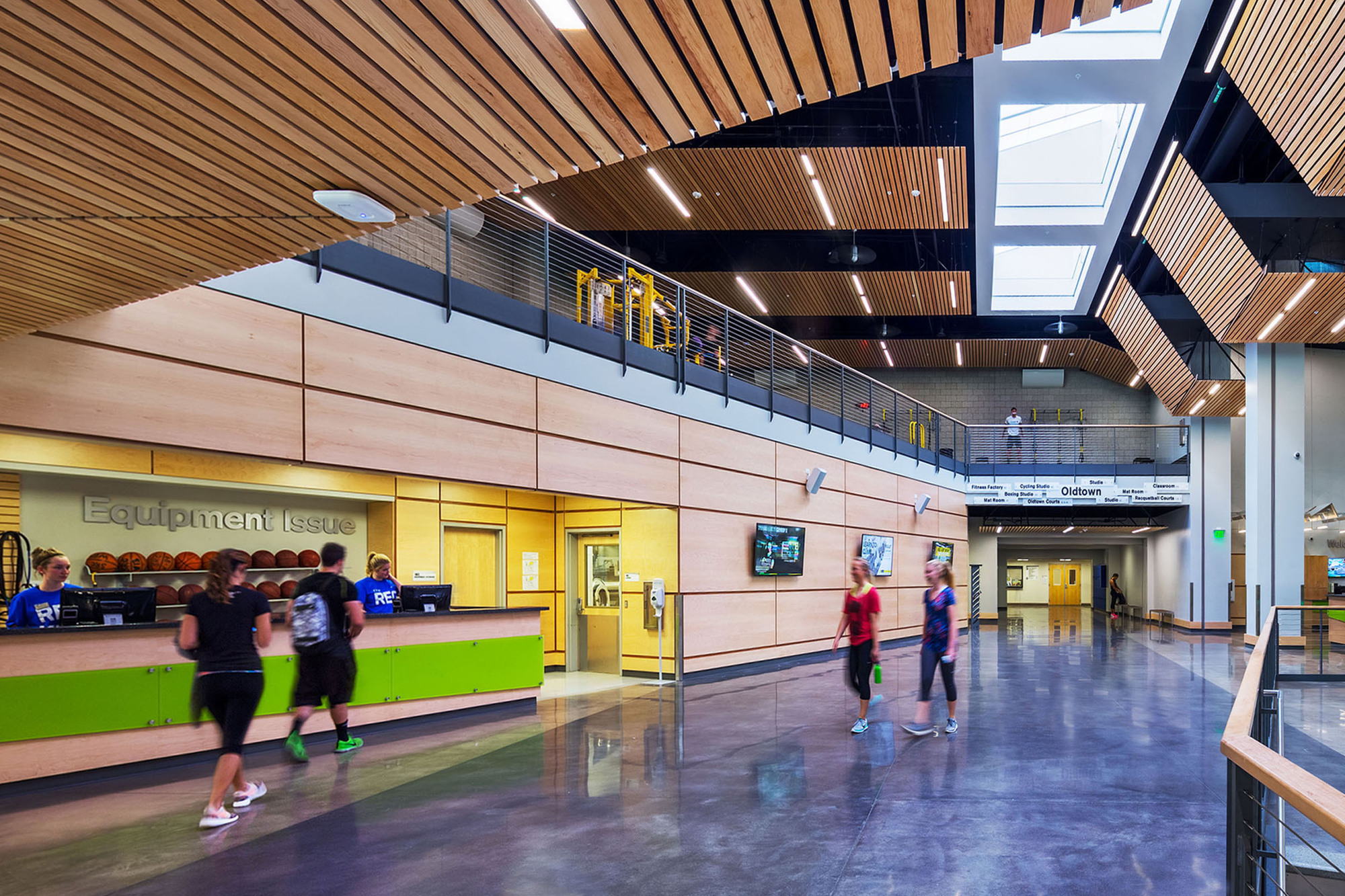 Gallery of Student Recreation Center Expansion and Renovation / RDG ...