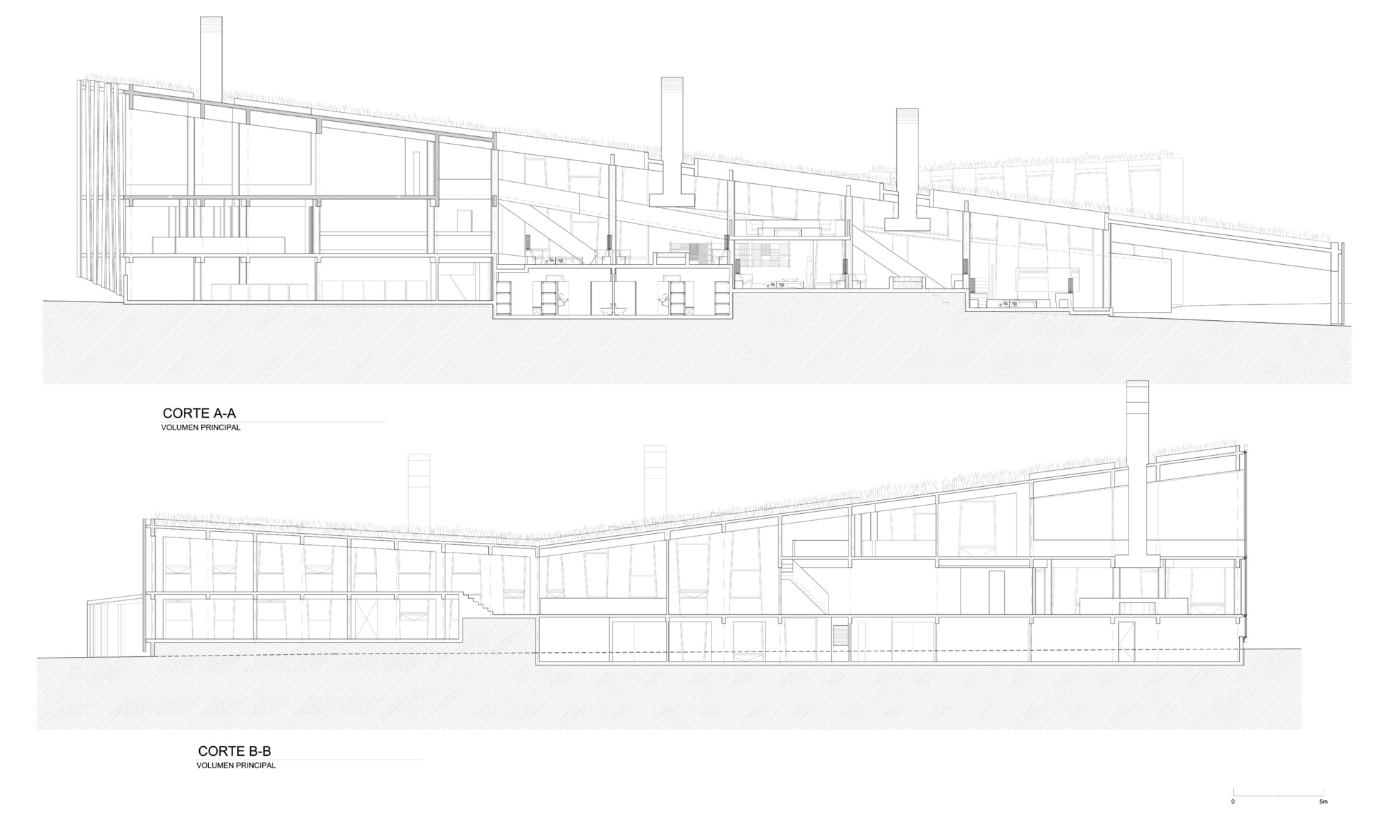 Gallery of Remota Hotel in Patagonia / Germán del Sol - 42