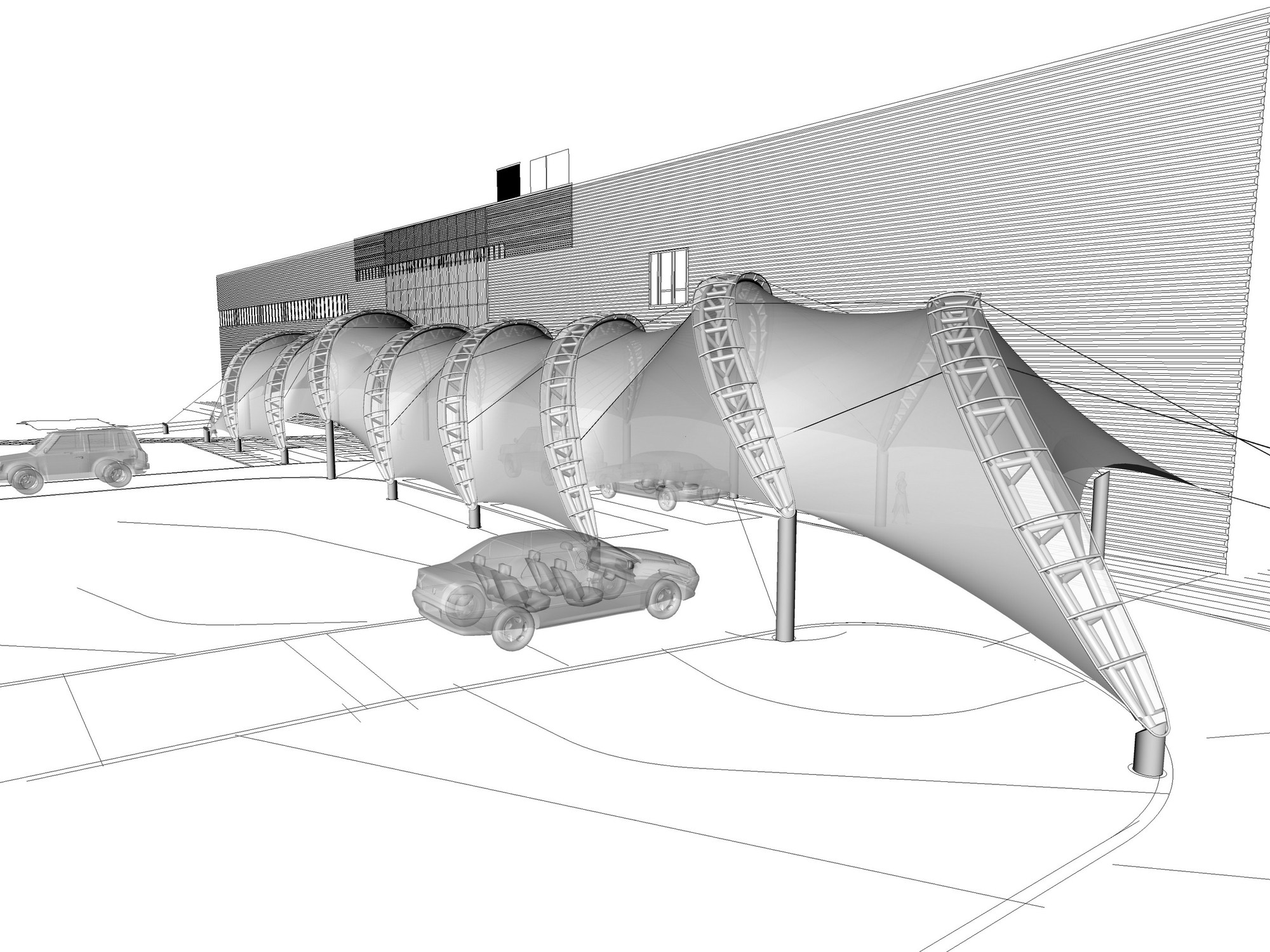 画廊 联合国总部临时入口亭设计 / FTL Design Engineering Studio - 23