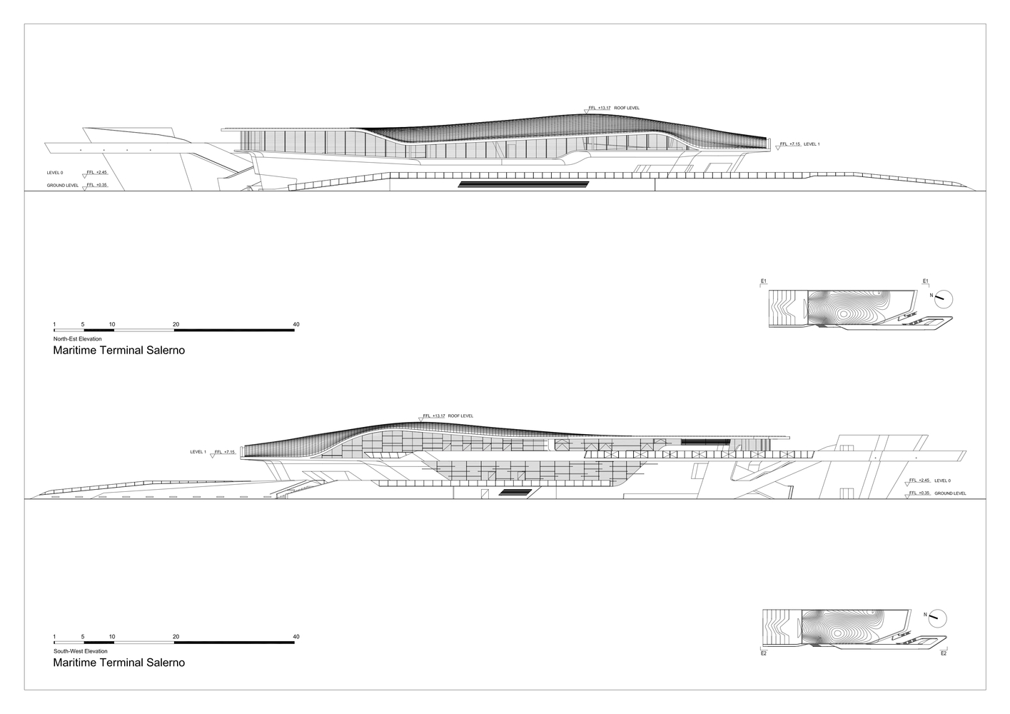 Gallery of Salerno Maritime Terminal / Zaha Hadid Architects - 20