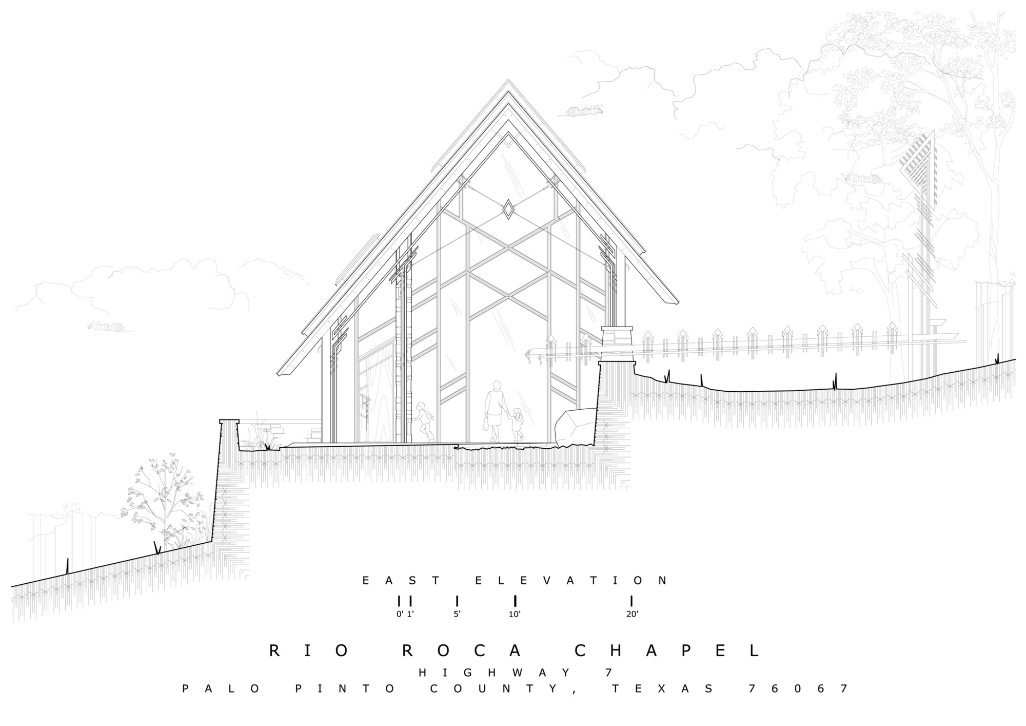Gallery of Chapel at Rio Roca Ranch / Maurice Jennings + Walter ...