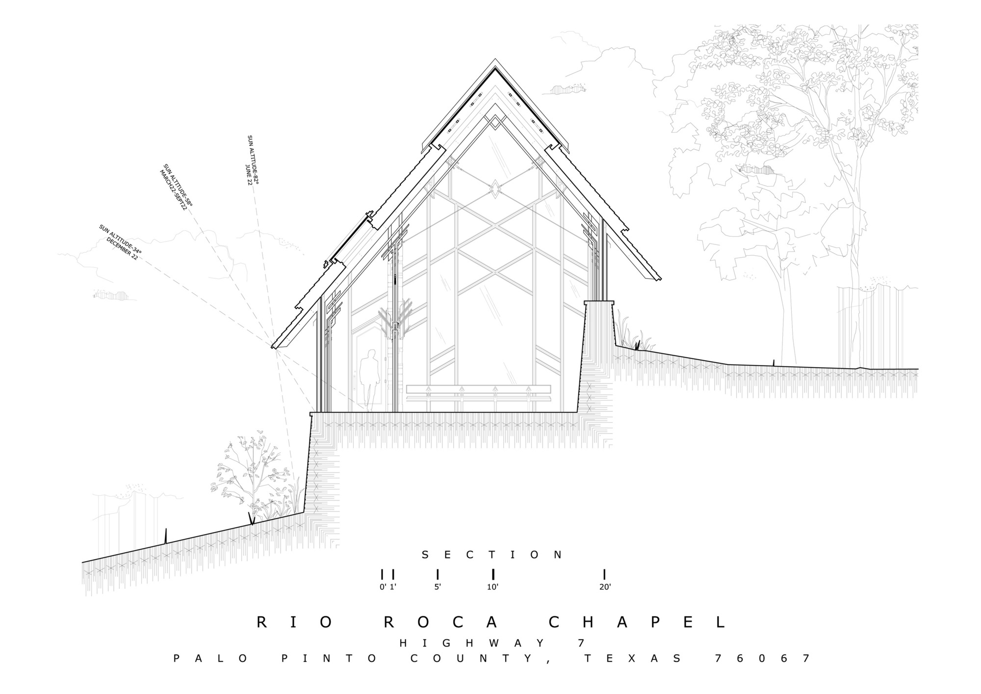 Gallery of Chapel at Rio Roca Ranch / Maurice Jennings + Walter ...