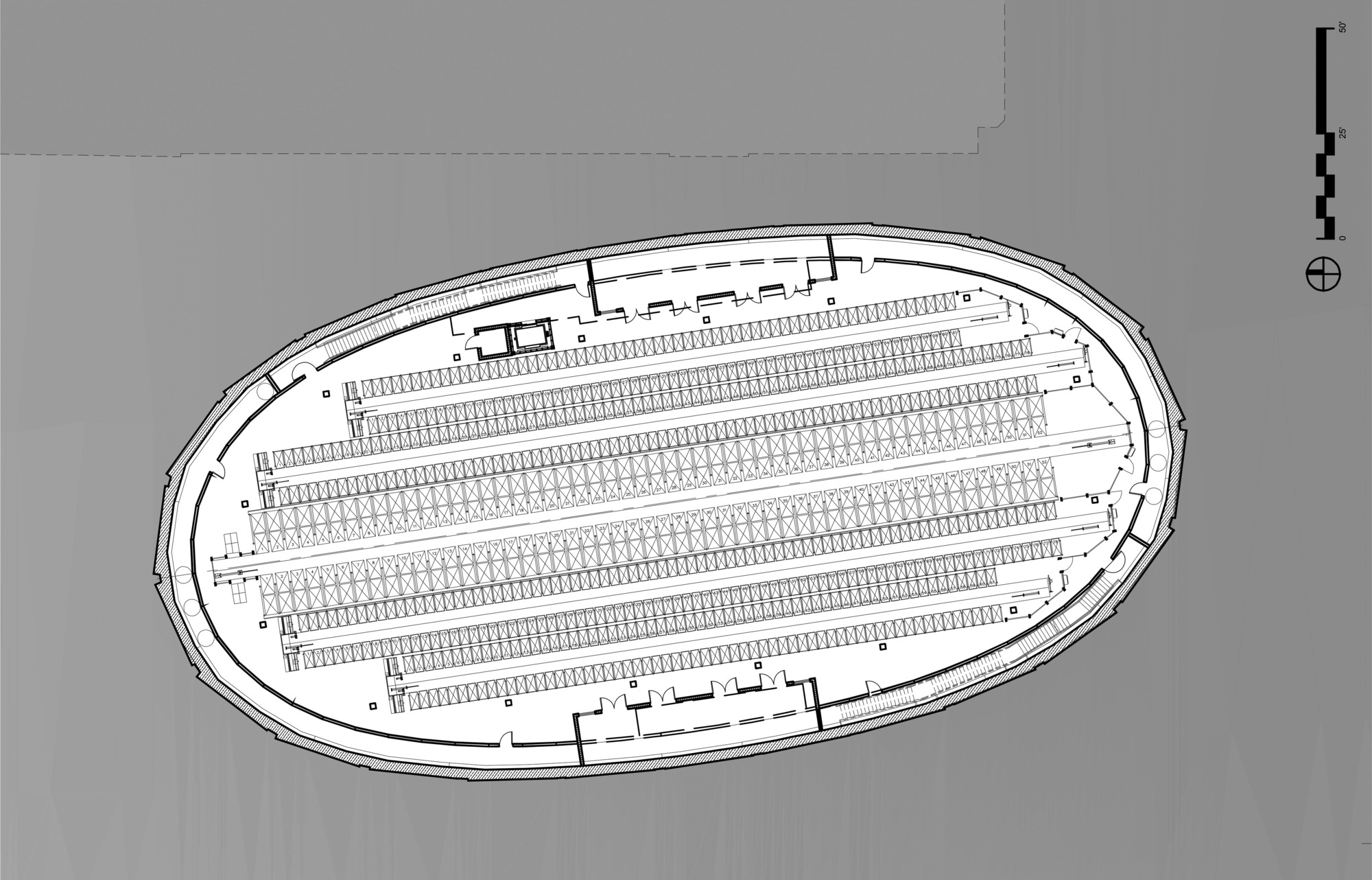 Gallery of Joe & Rika Mansueto Library / Murphy Jahn - 21