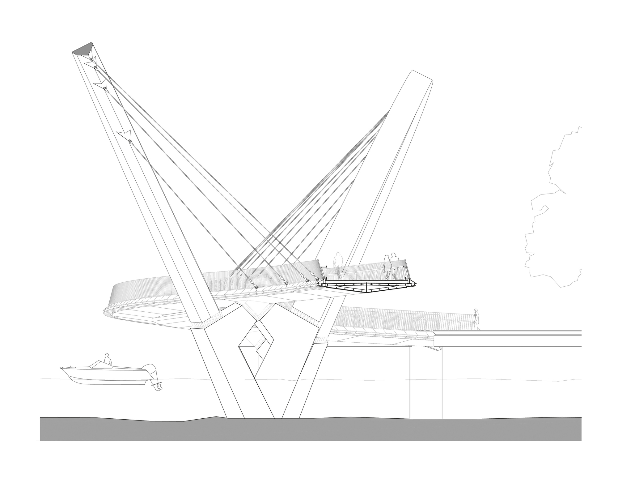 Gallery of Queen Elizabeth Quay Bridge / Arup Associates - 13