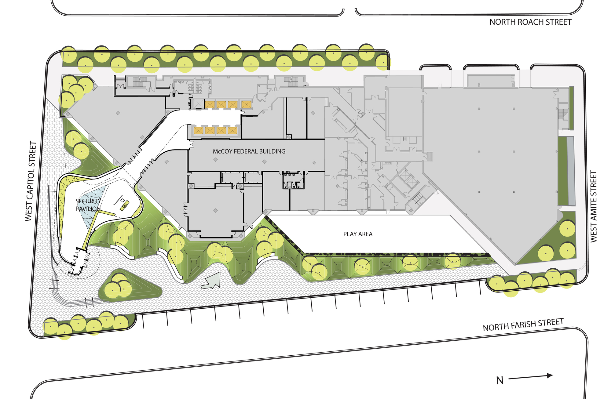 Gallery of A. H. McCoy Federal Office / Schwartz/Silver Architects - 25