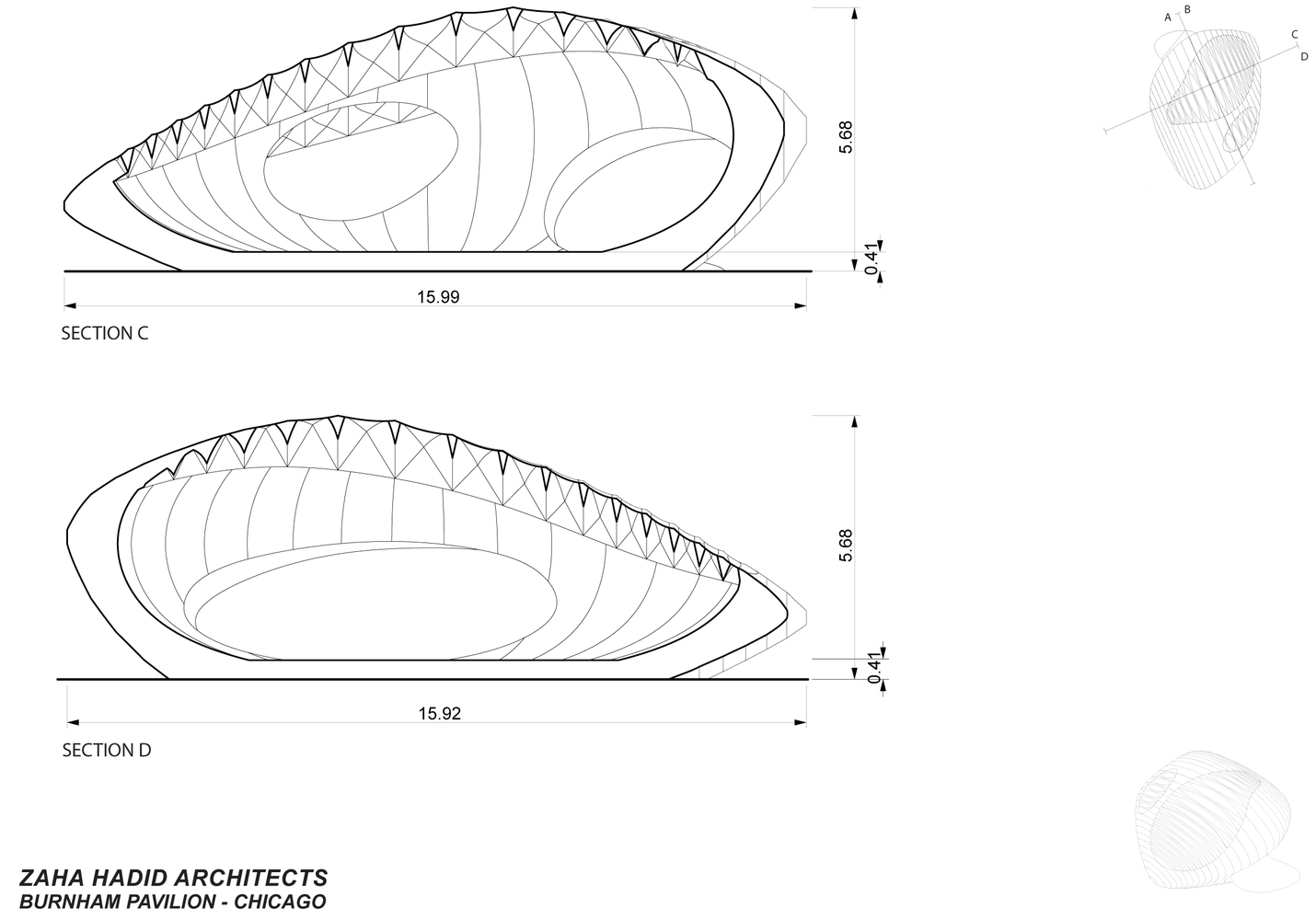 Gallery of Burnham Pavilion / Zaha Hadid Architects - 28