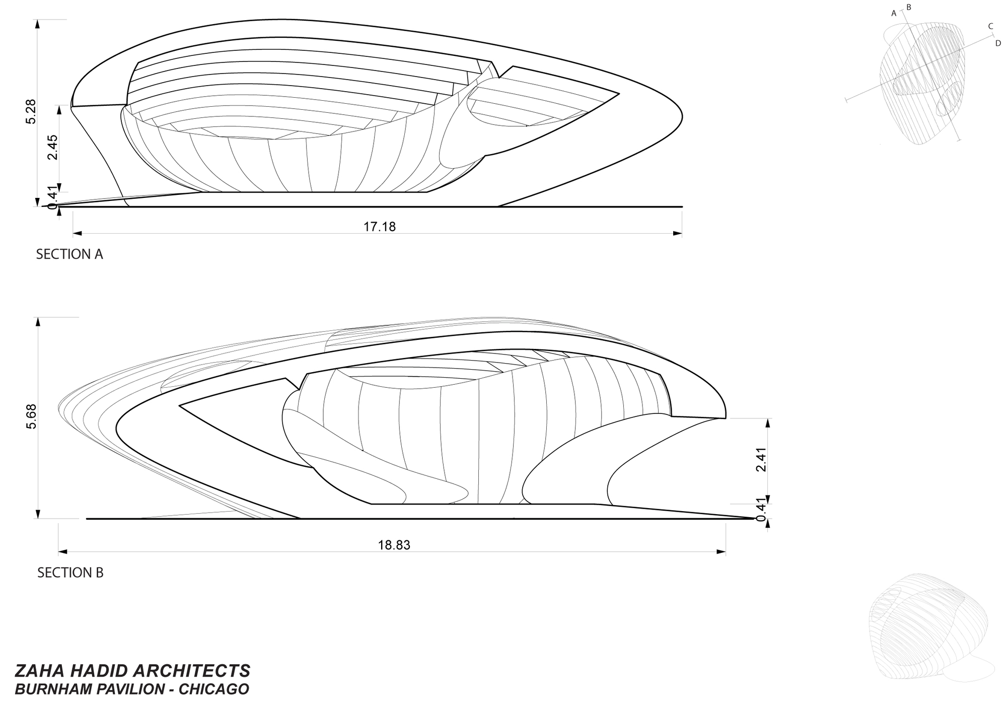 Gallery of Burnham Pavilion / Zaha Hadid Architects - 31