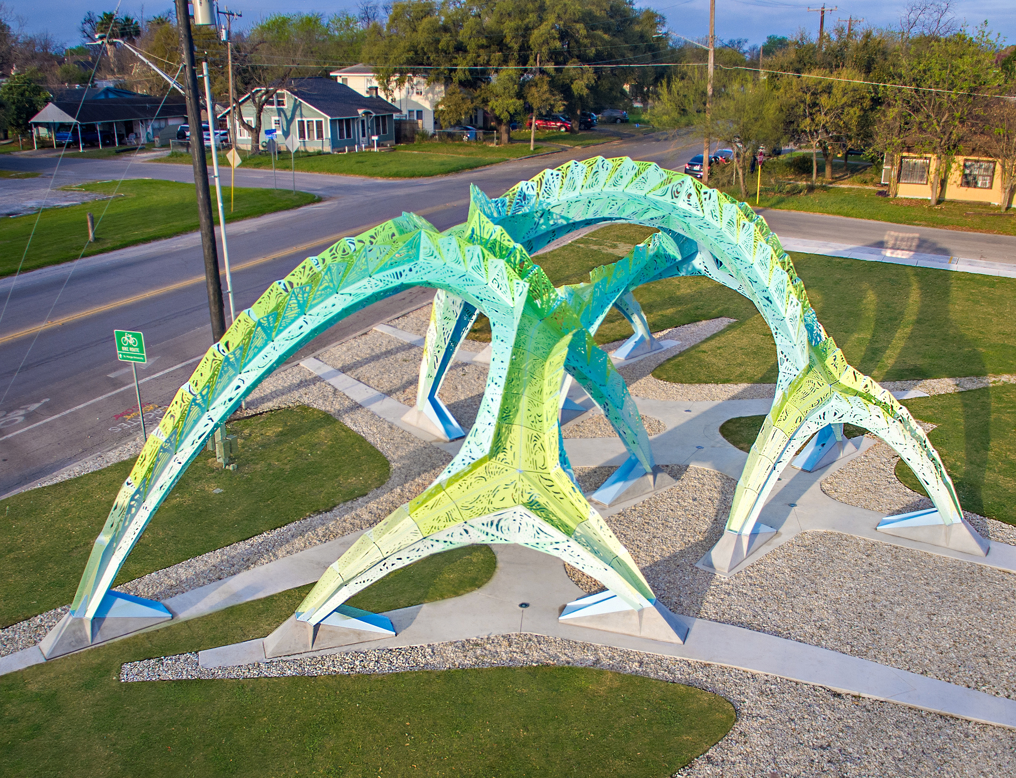 Galería de MARC FORNES/THEVERYMANY diseña 'Spineway' en San Antonio - 8