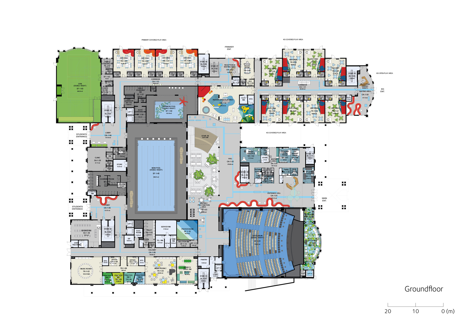 Gallery of The Sheikh Zayed Academy / Rosan Bosch Studio - 26