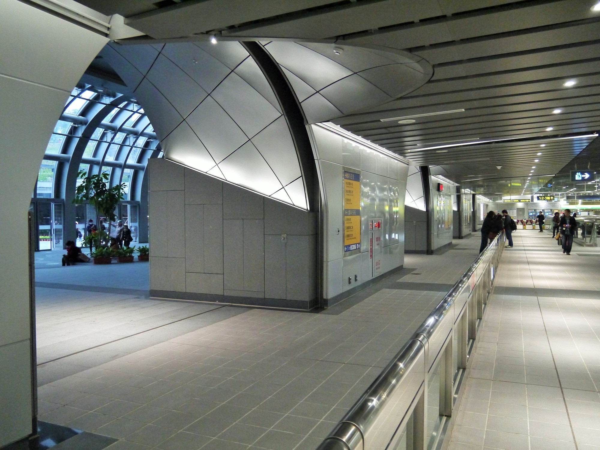Galería de Estación Parque Daan MRT de Taipei / Che Fu Chang Architects ...