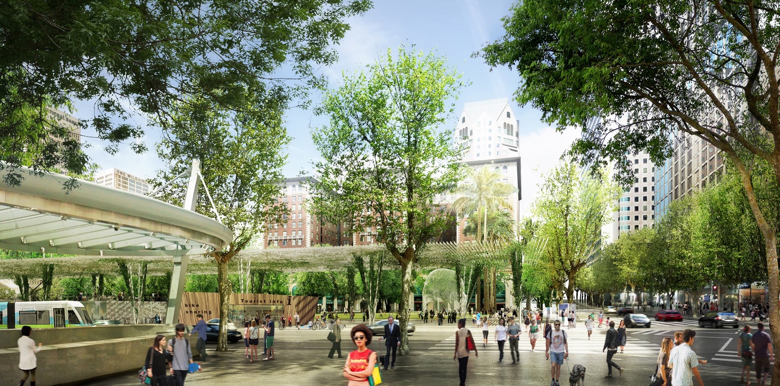 Gallery of Pershing Square Renew Unveils Finalist Designs by wHY, James ...