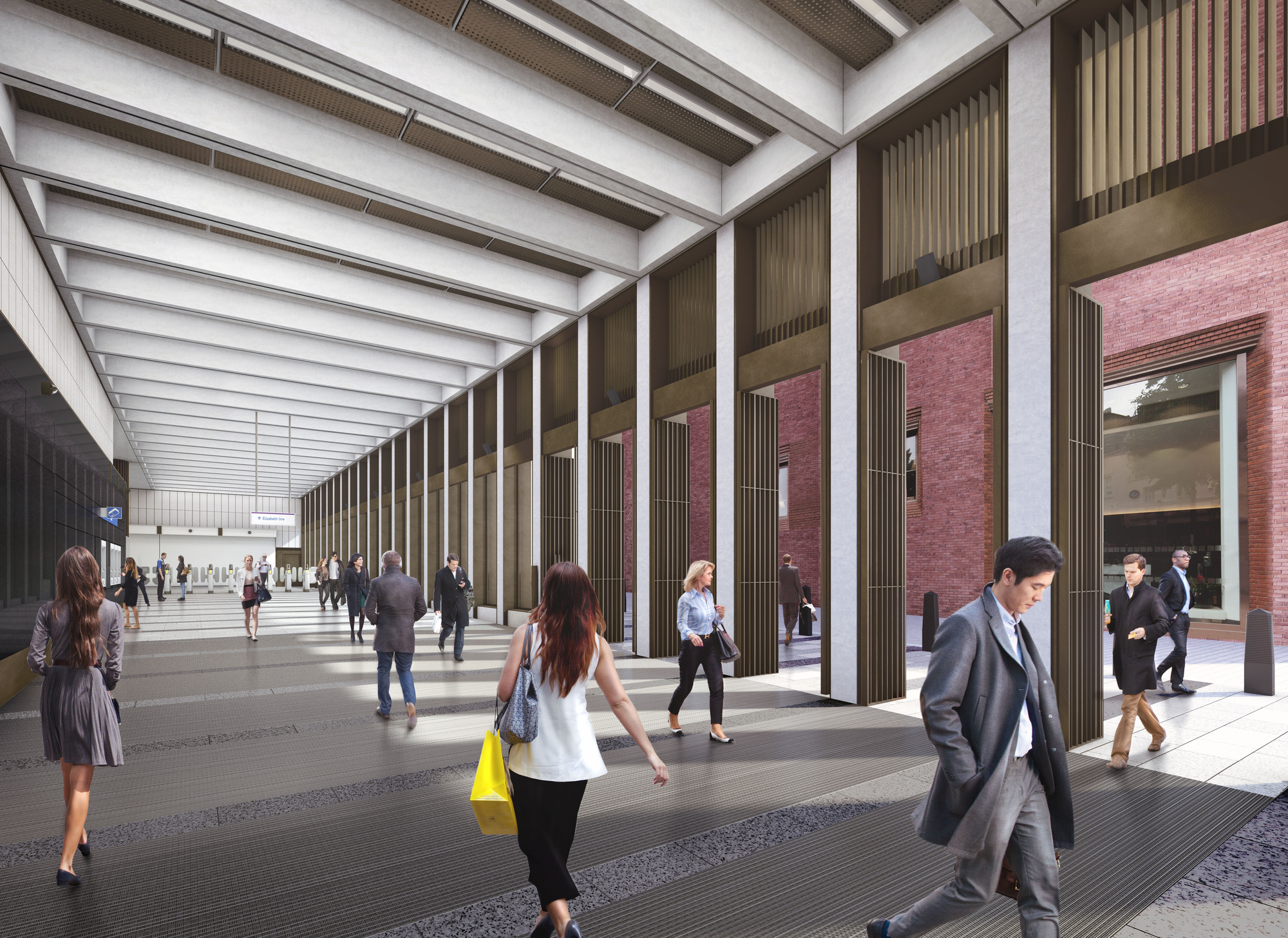 Gallery of Crossrail Unveils New Station Designs for London's Elizabeth ...