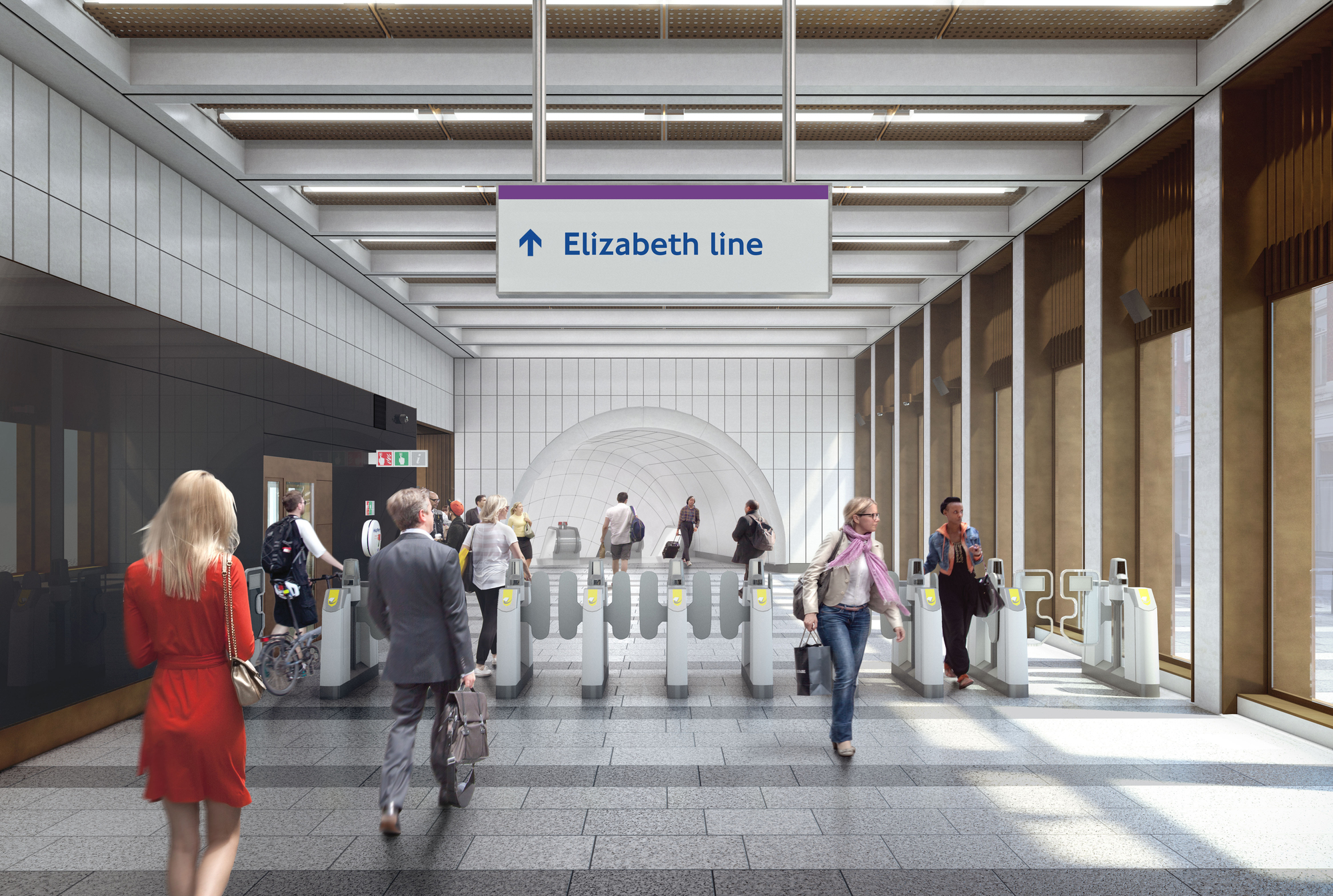 Gallery of Crossrail Unveils New Station Designs for London's Elizabeth ...