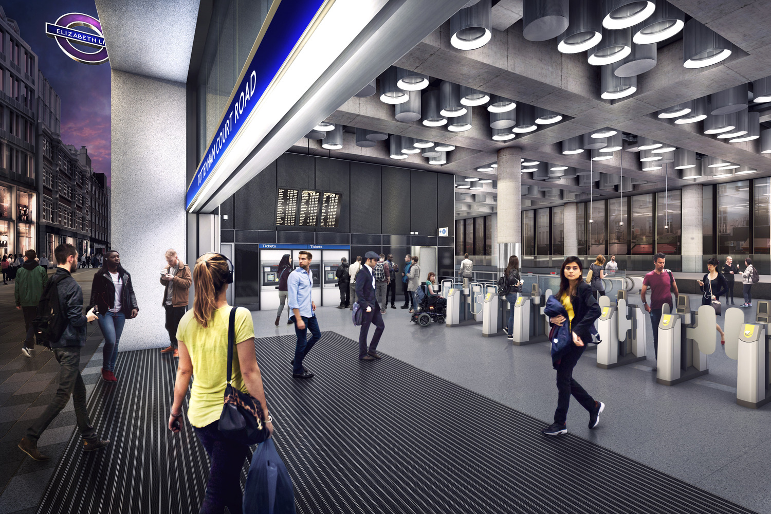 Gallery of Crossrail Unveils New Station Designs for London's Elizabeth ...